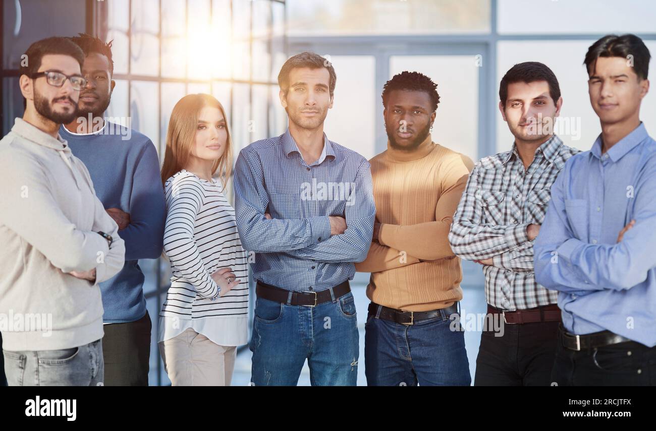 Were all different but as a team we fit together. Portrait of a diverse ...