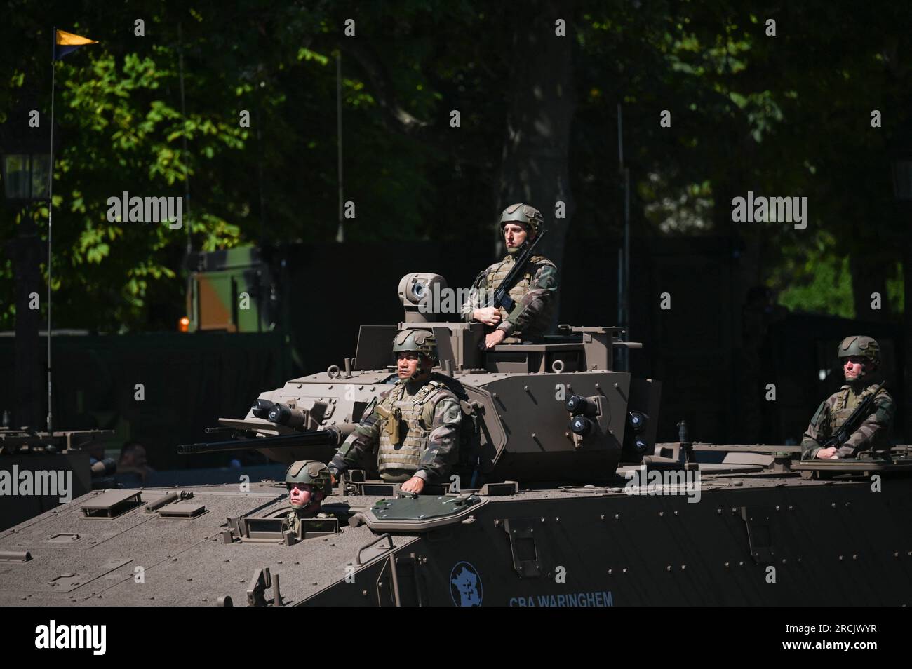 French army soldiers drive VBLL Serval armored vehicles during the ...