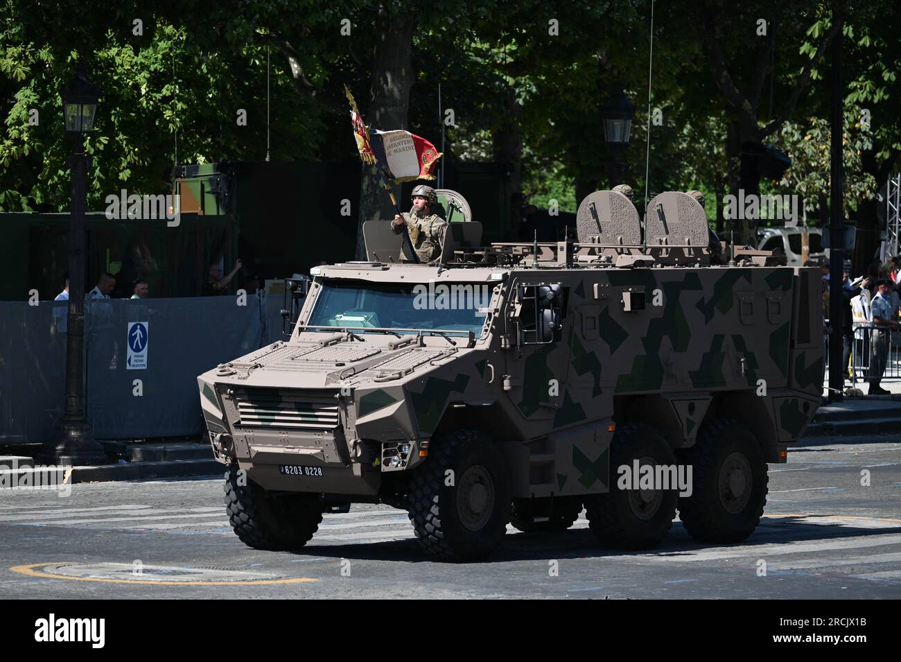 French army soldiers drive VBMR-L Serval armored vehicles during the ...