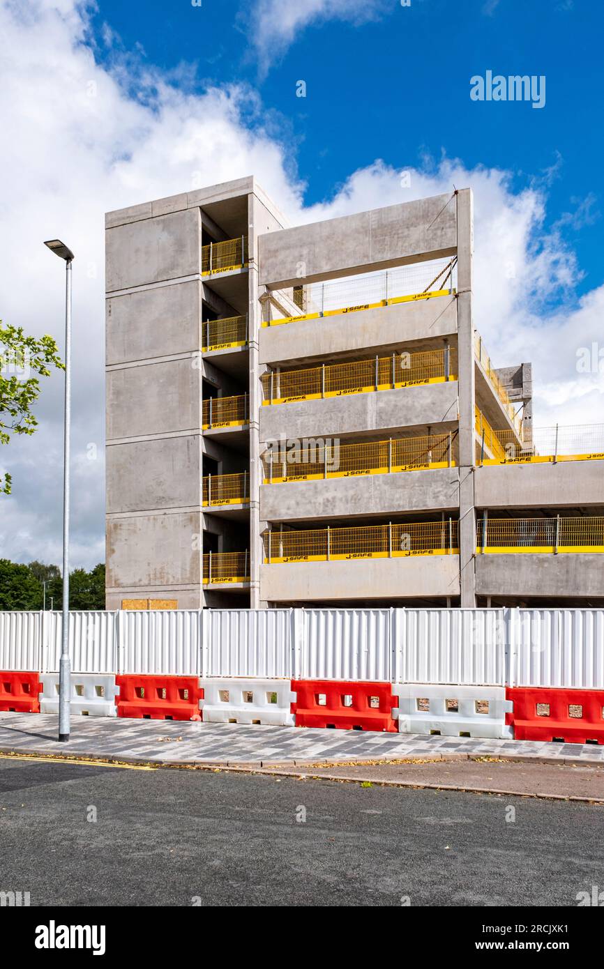 Multi storey car park as part of Royal Arcade Development under ...