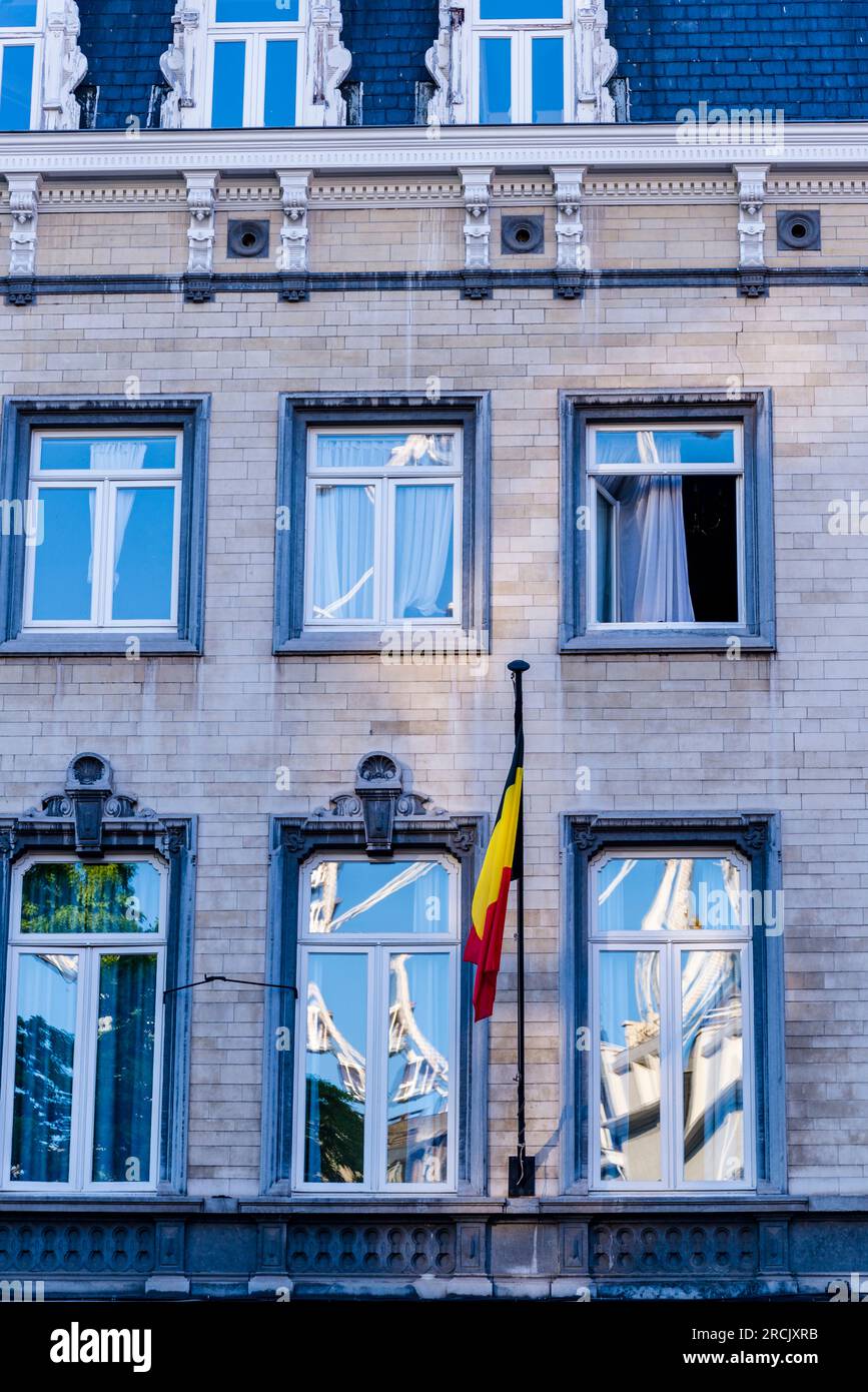 Historical building in the city centre, Brussels, Belgium Stock Photo ...