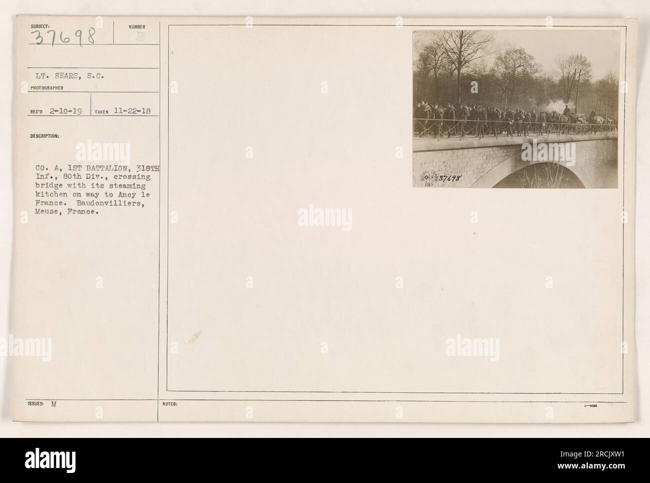 Soldiers from Co. A, 1st Battalion, 318th Infantry, 80th Division, are ...