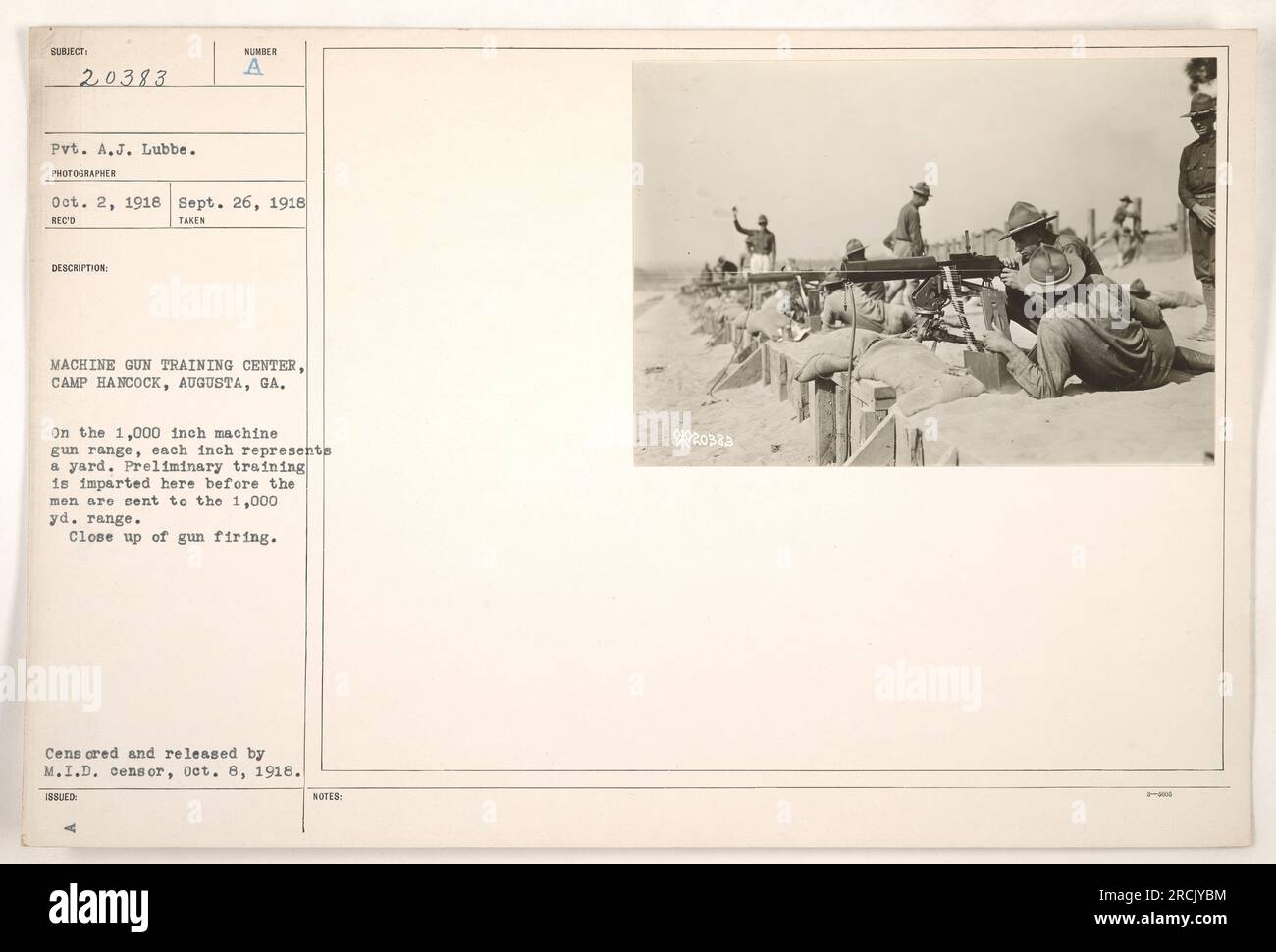 000 yard machine gun range hi-res stock photography and images - Alamy