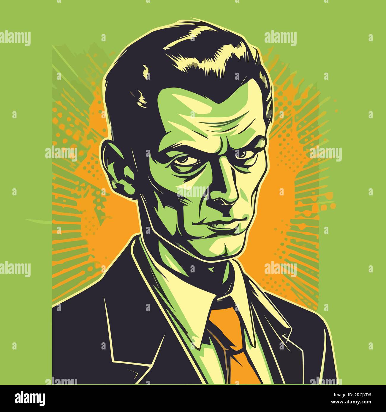 Retro comic book style men hi-res stock photography and images - Alamy