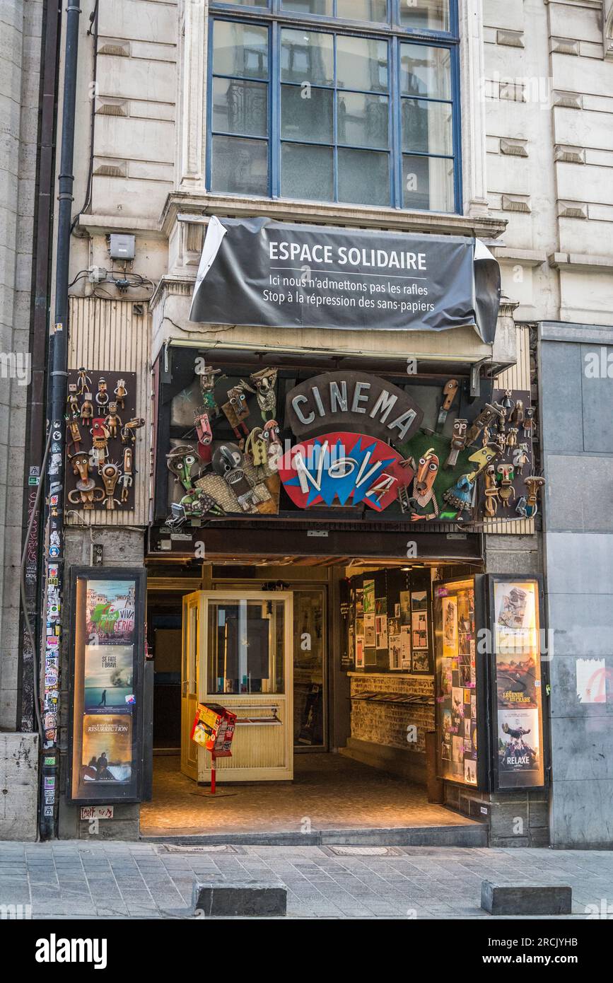 Cinema Nova, Brussels, Belgium Stock Photo - Alamy
