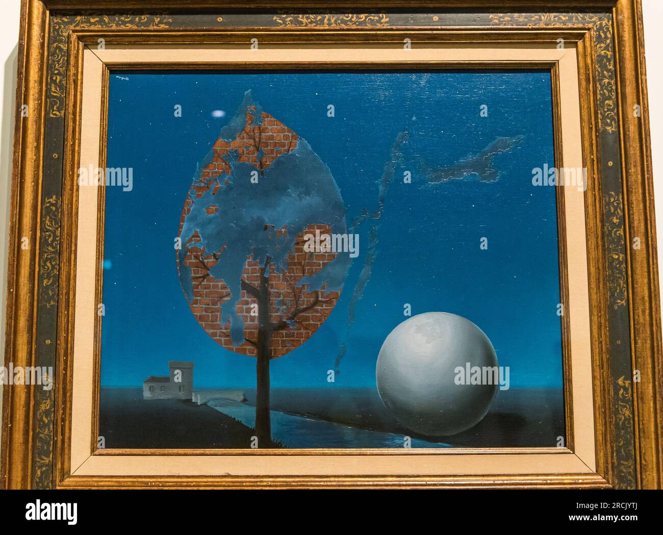 Passiflora by René Magritte, Magritte Museum, Brussels, Belgium Stock ...