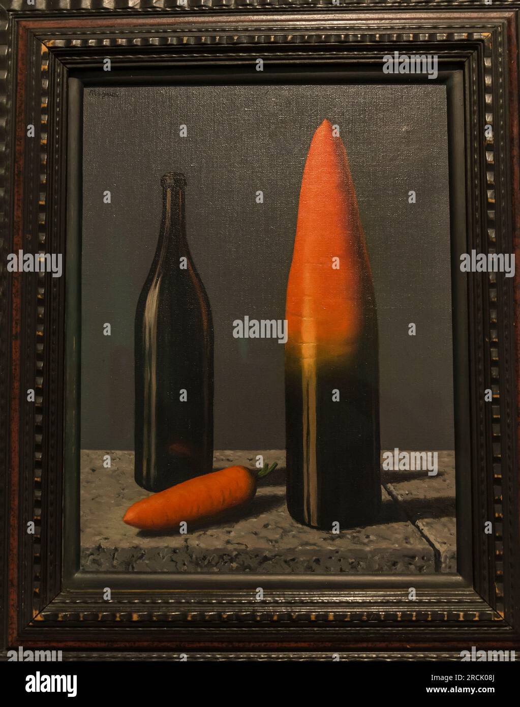 The Explanation, by René Magritte, Magritte Museum, Brussels, Belgium ...