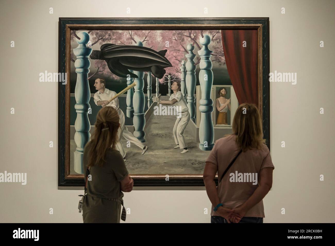 The Secret Player by René Magritte, Magritte Museum, Brussels, Belgium ...