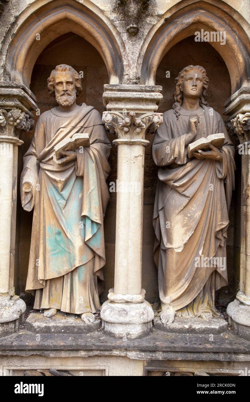 Statues of john the baptist hi-res stock photography and images - Alamy