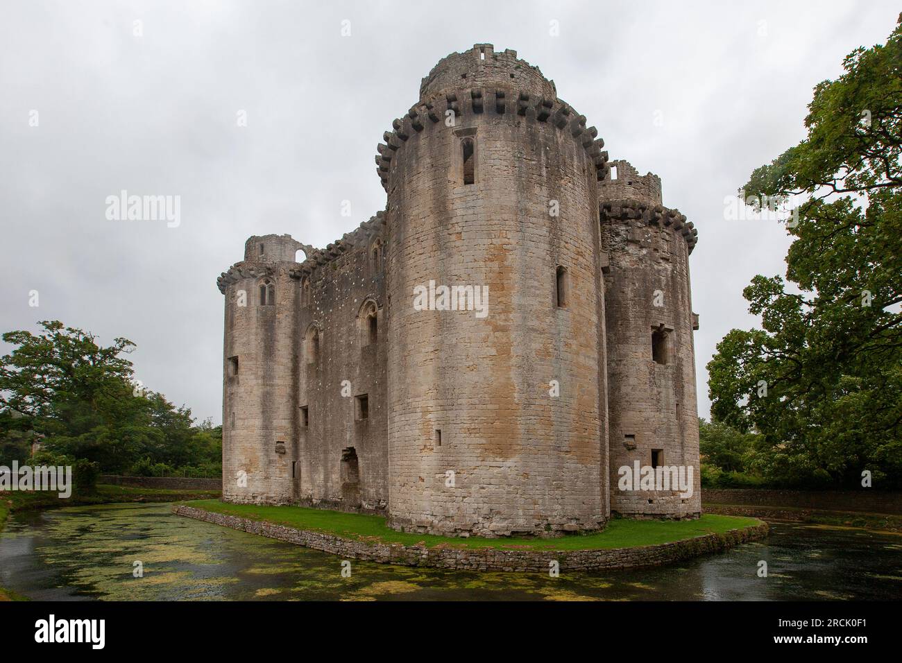 Medieval nunney castle somerset england hi-res stock photography and ...