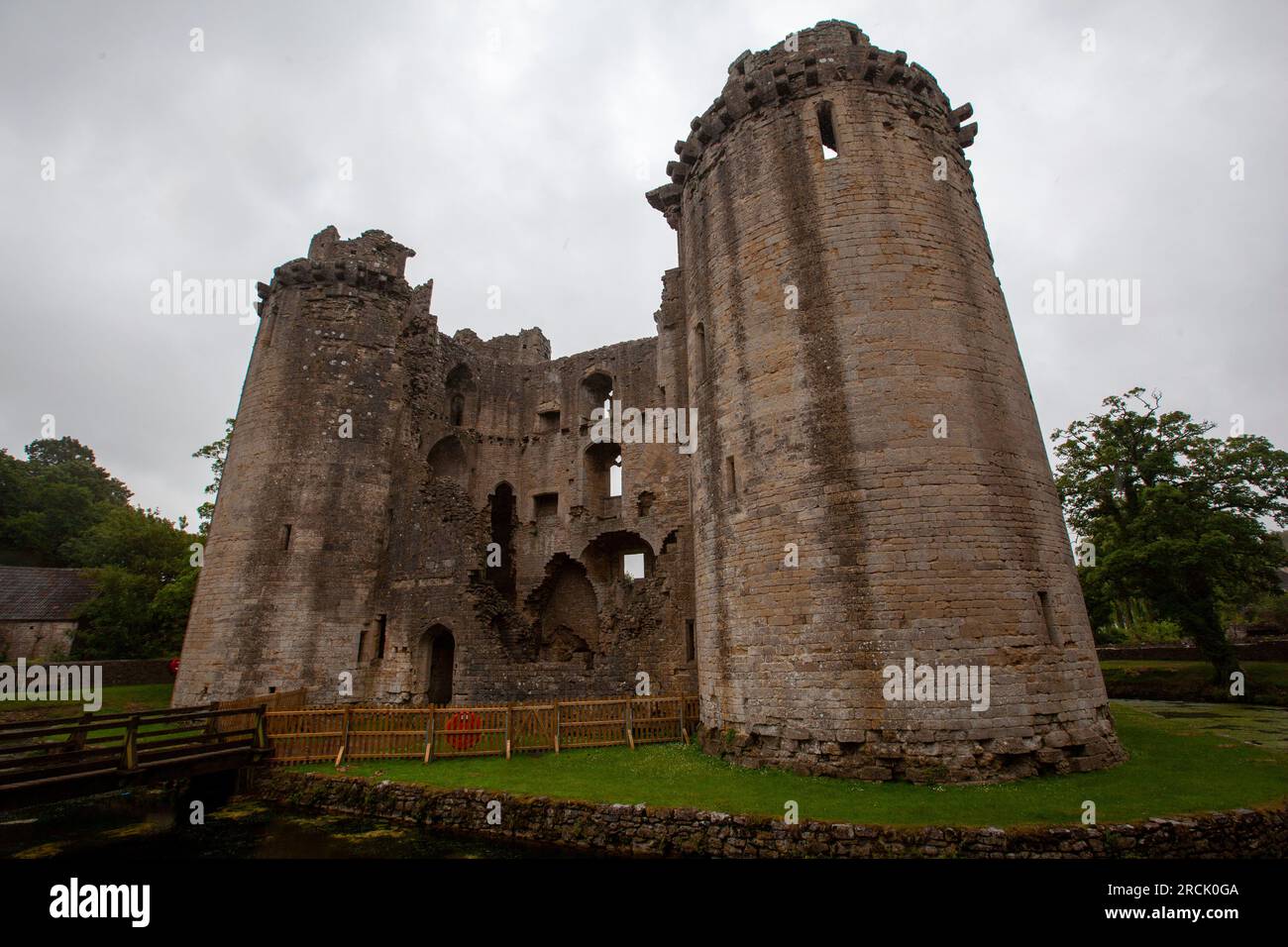 Medieval nunney castle somerset england hi-res stock photography and ...