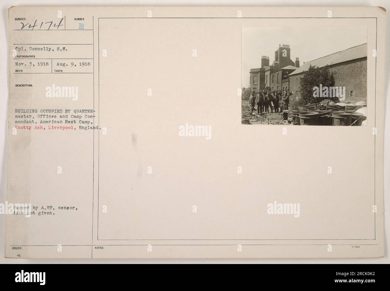 Cpl. Donnelly stands outside the Sunder B Building, which was occupied ...