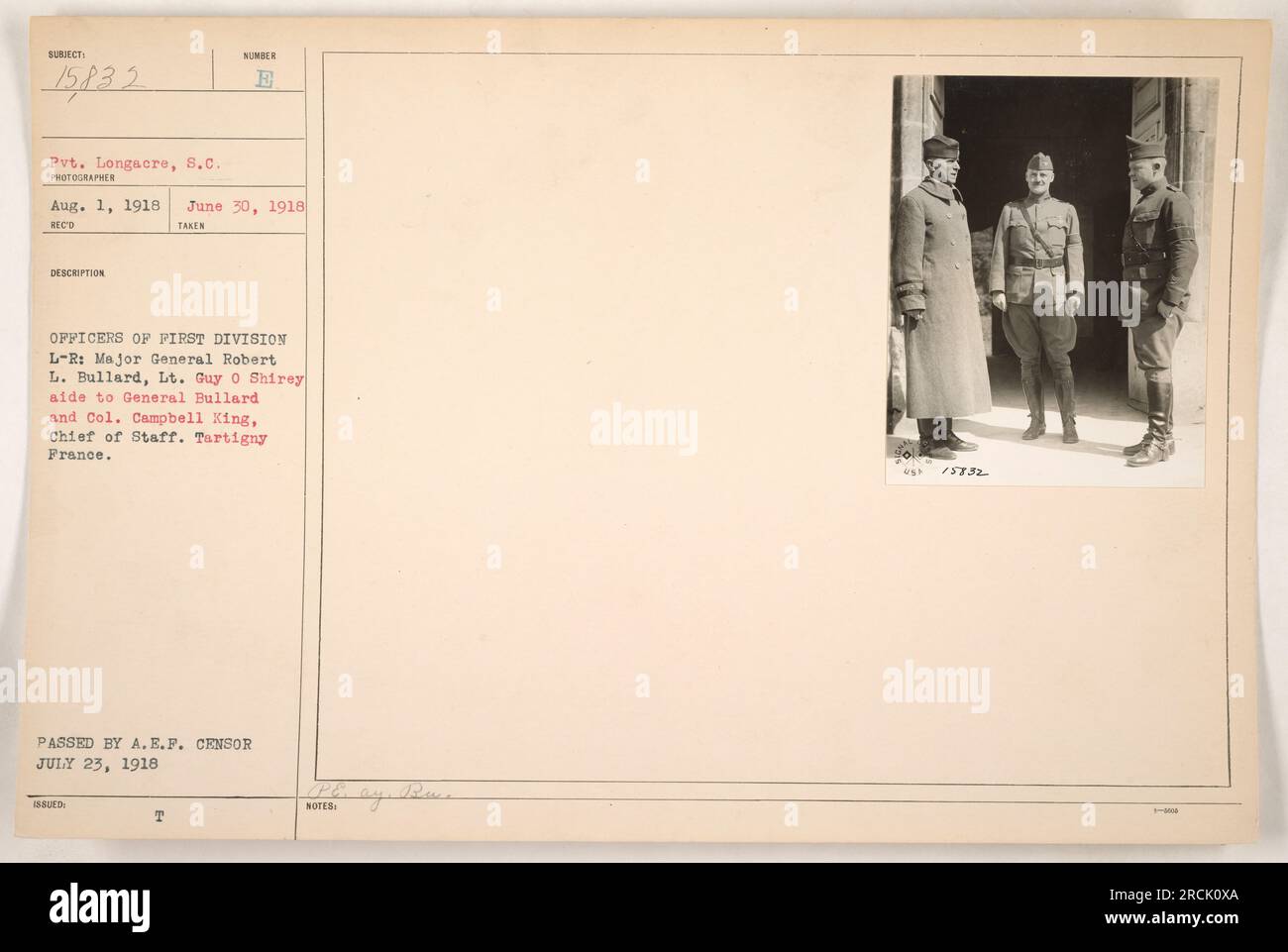 Colonel campbell king hi-res stock photography and images - Alamy