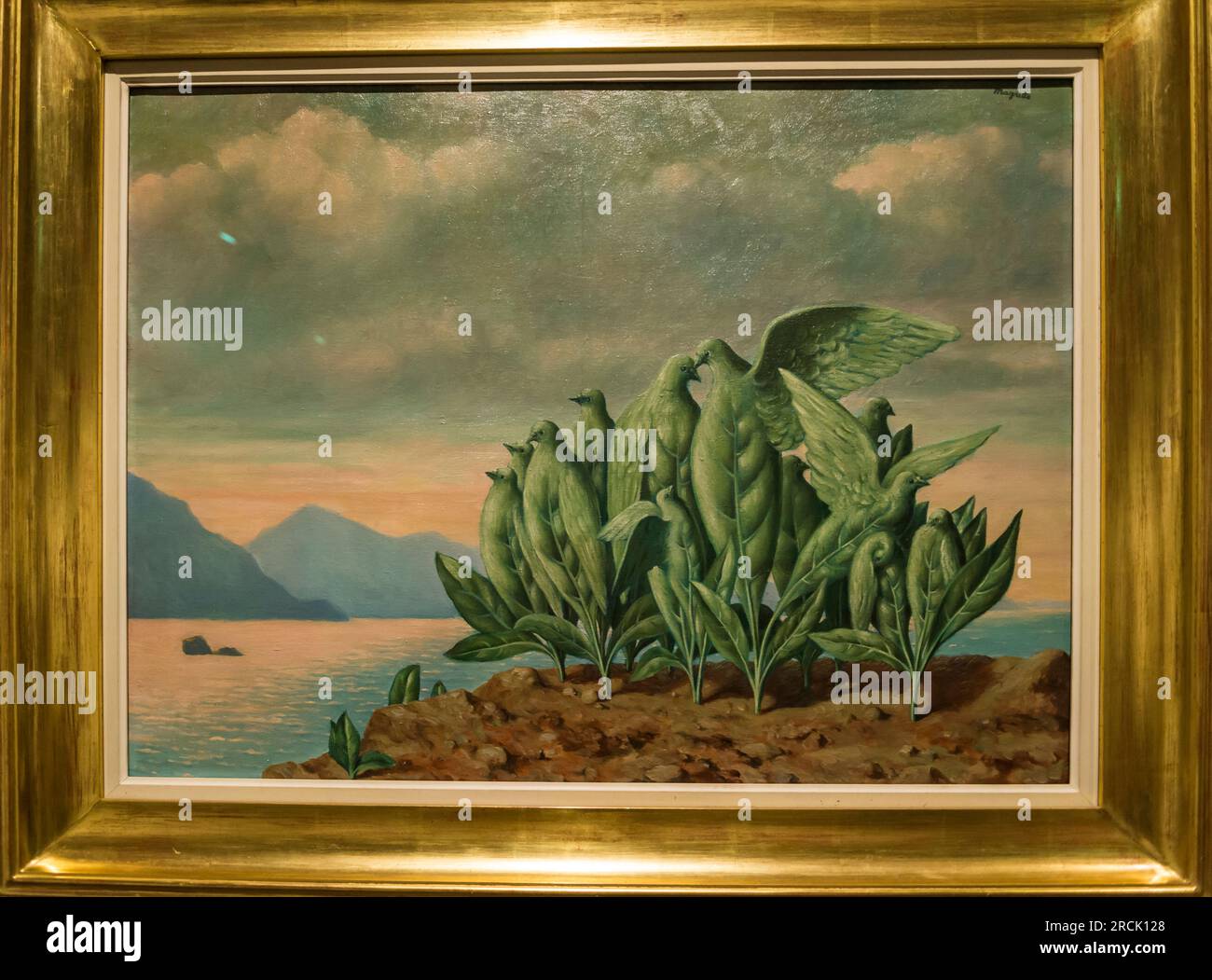 Treasure Island by René Magritte, Magritte Museum, Brussels, Belgium ...