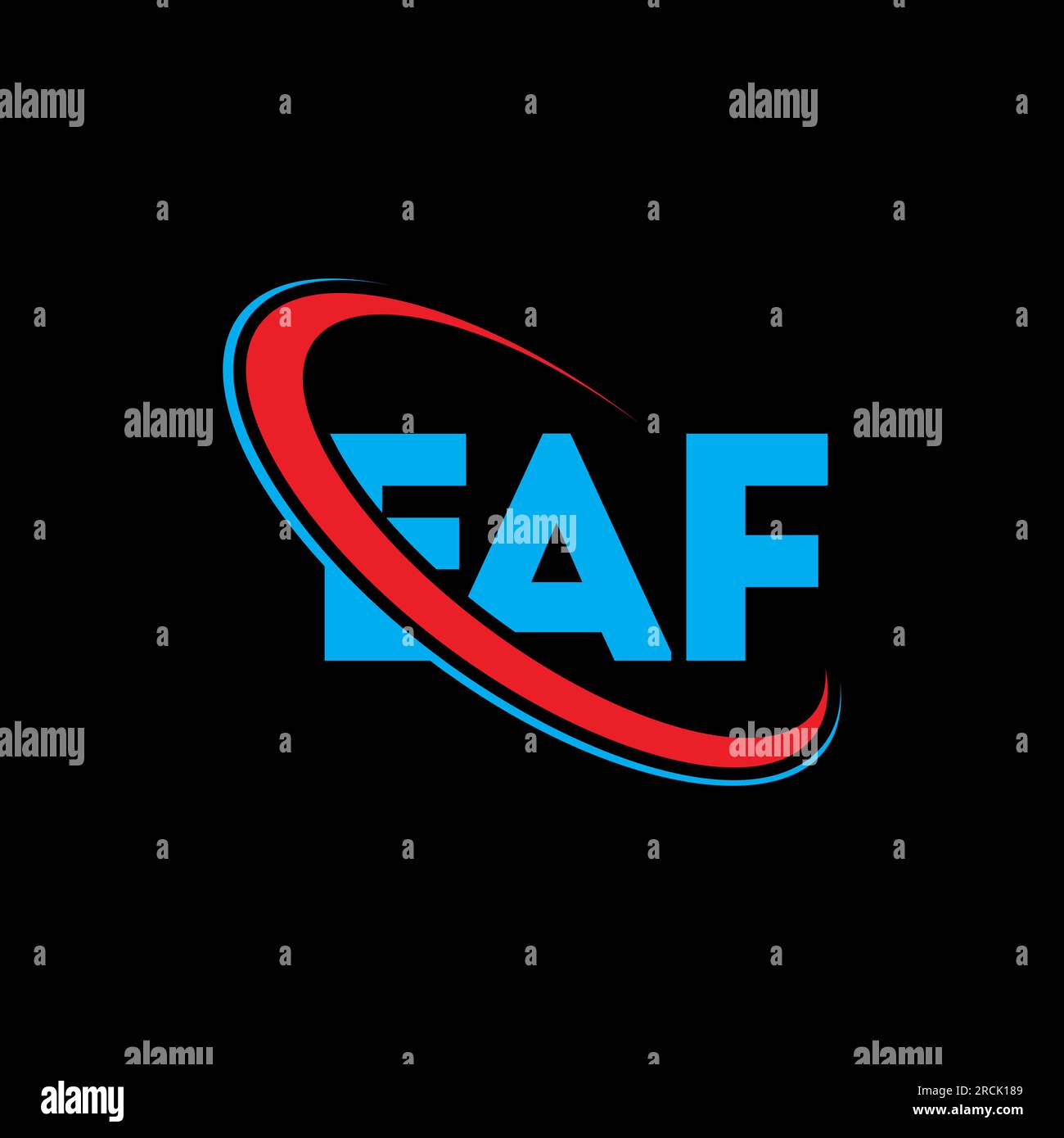 EAF logo. EAF letter. EAF letter logo design. Initials EAF logo linked ...