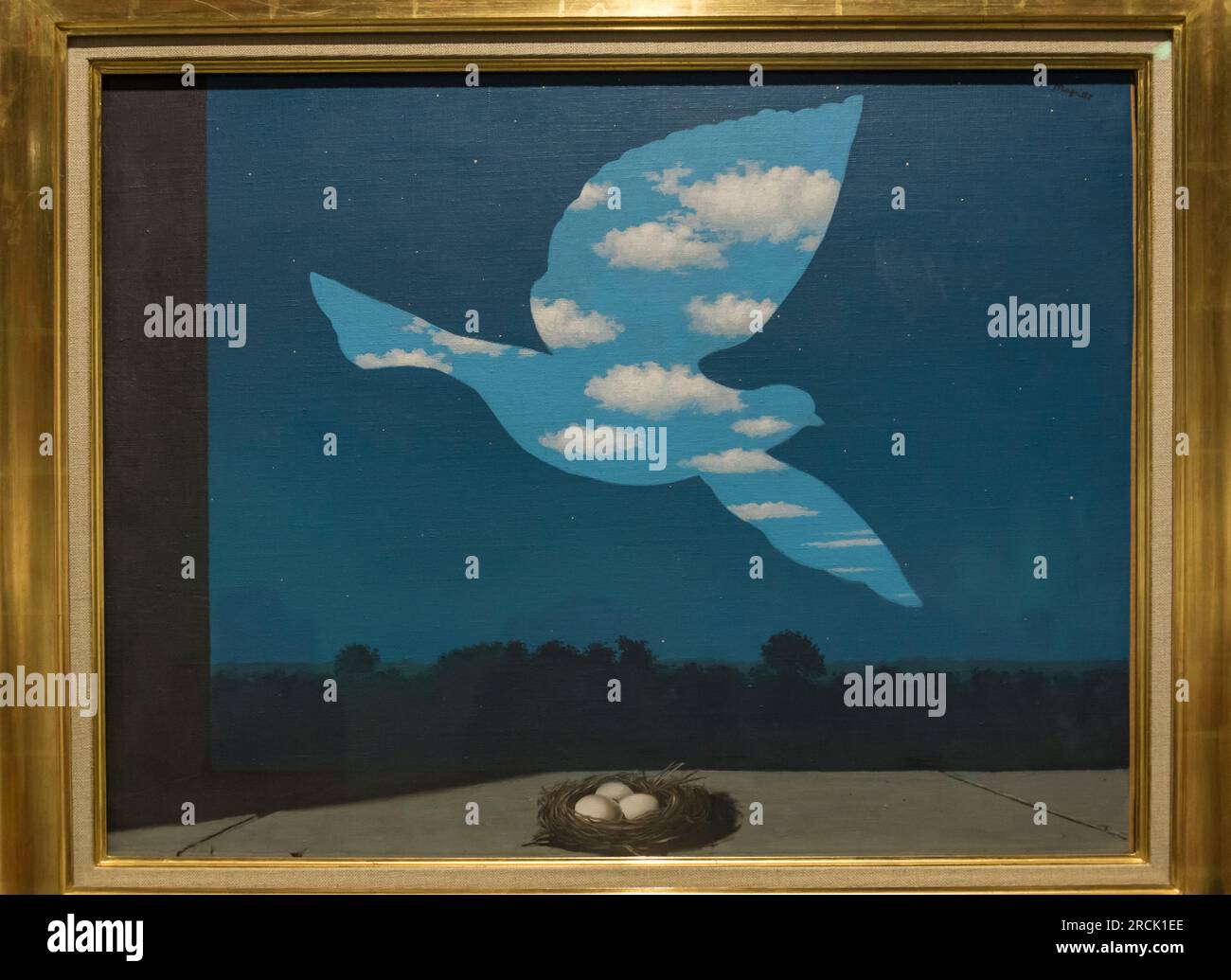 The Return painting by René Magritte, Magritte Museum, Brussels ...