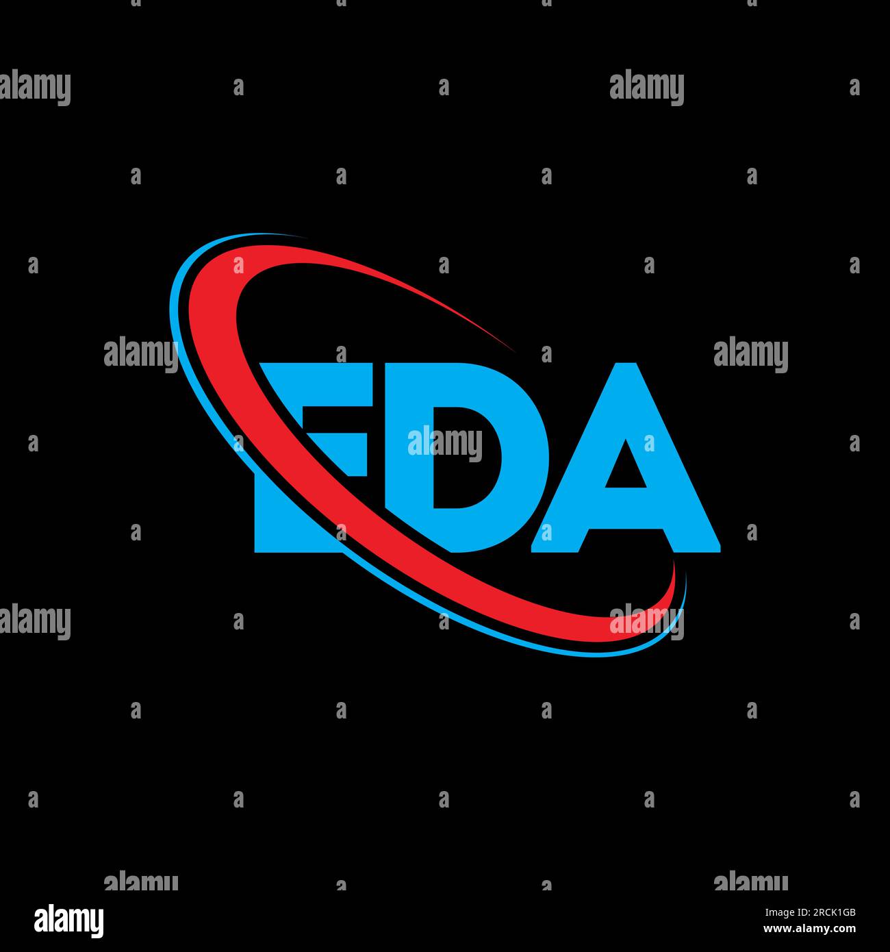 EDA logo. EDA letter. EDA letter logo design. Initials EDA logo linked with circle and uppercase ...