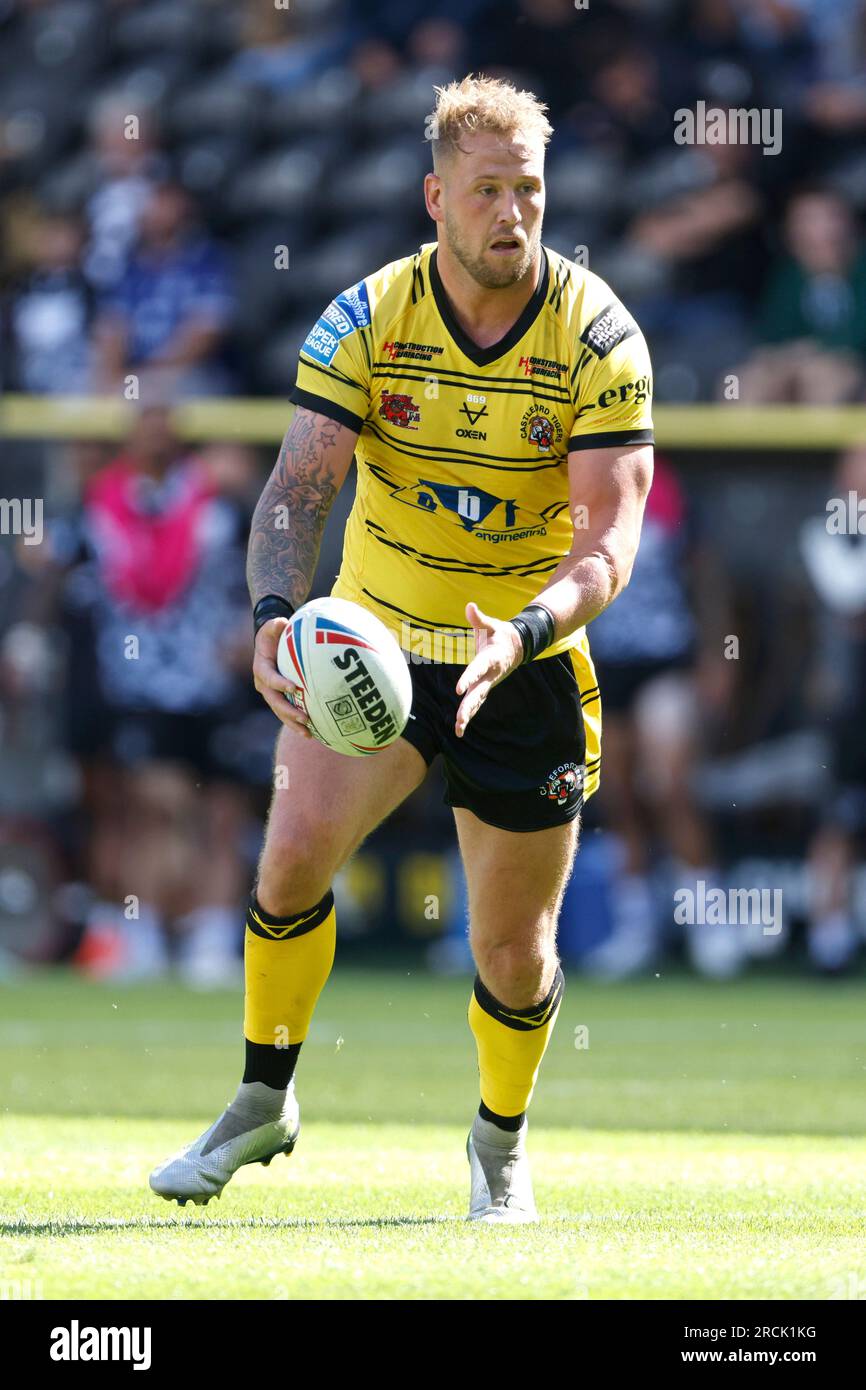 Castlefords's Joe Westerman in action during the Betfred Super League ...