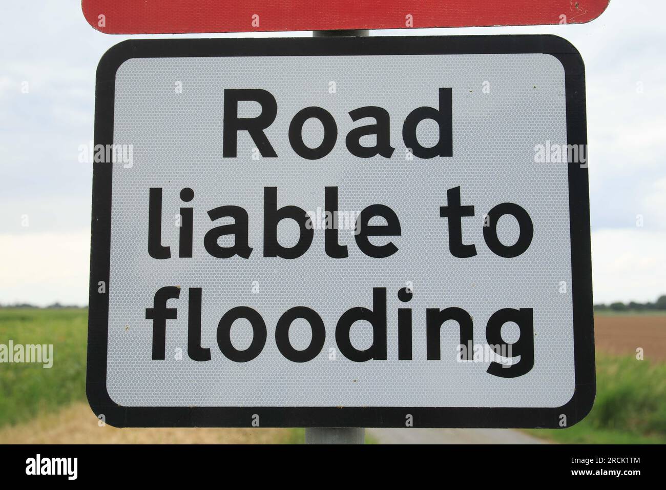 Road liable to flooding sign Stock Photo - Alamy