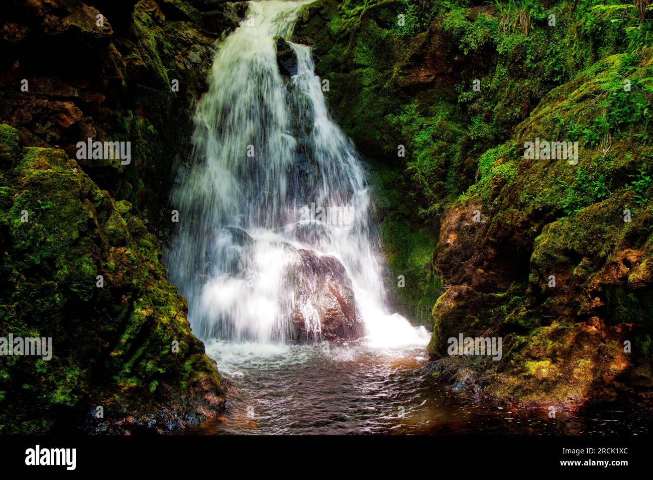 Golspie waterfall hi-res stock photography and images - Alamy