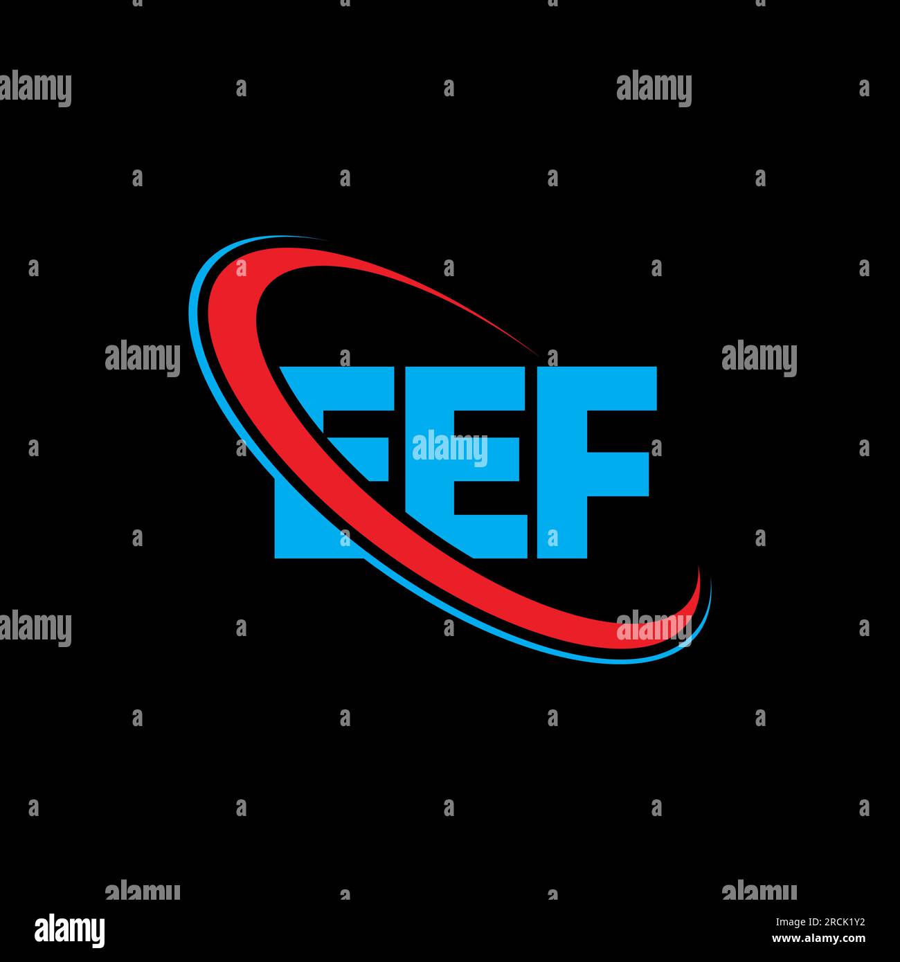 EEF logo. EEF letter. EEF letter logo design. Initials EEF logo linked ...
