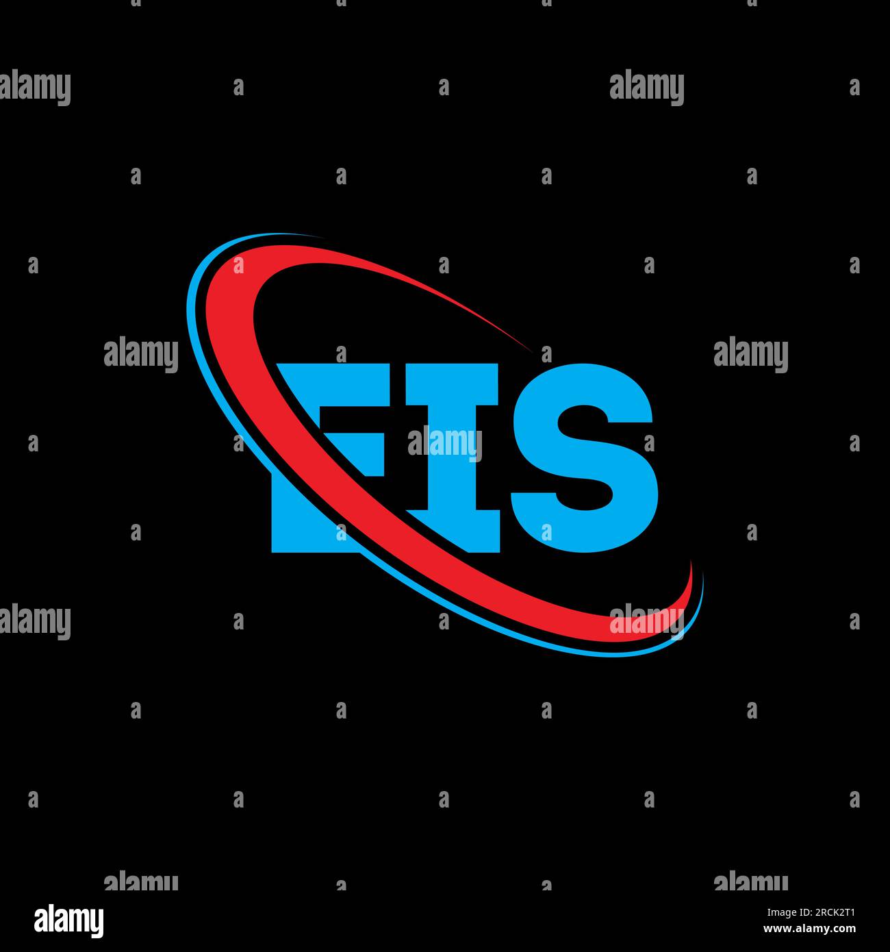 EIS logo. EIS letter. EIS letter logo design. Initials EIS logo linked with circle and uppercase ...