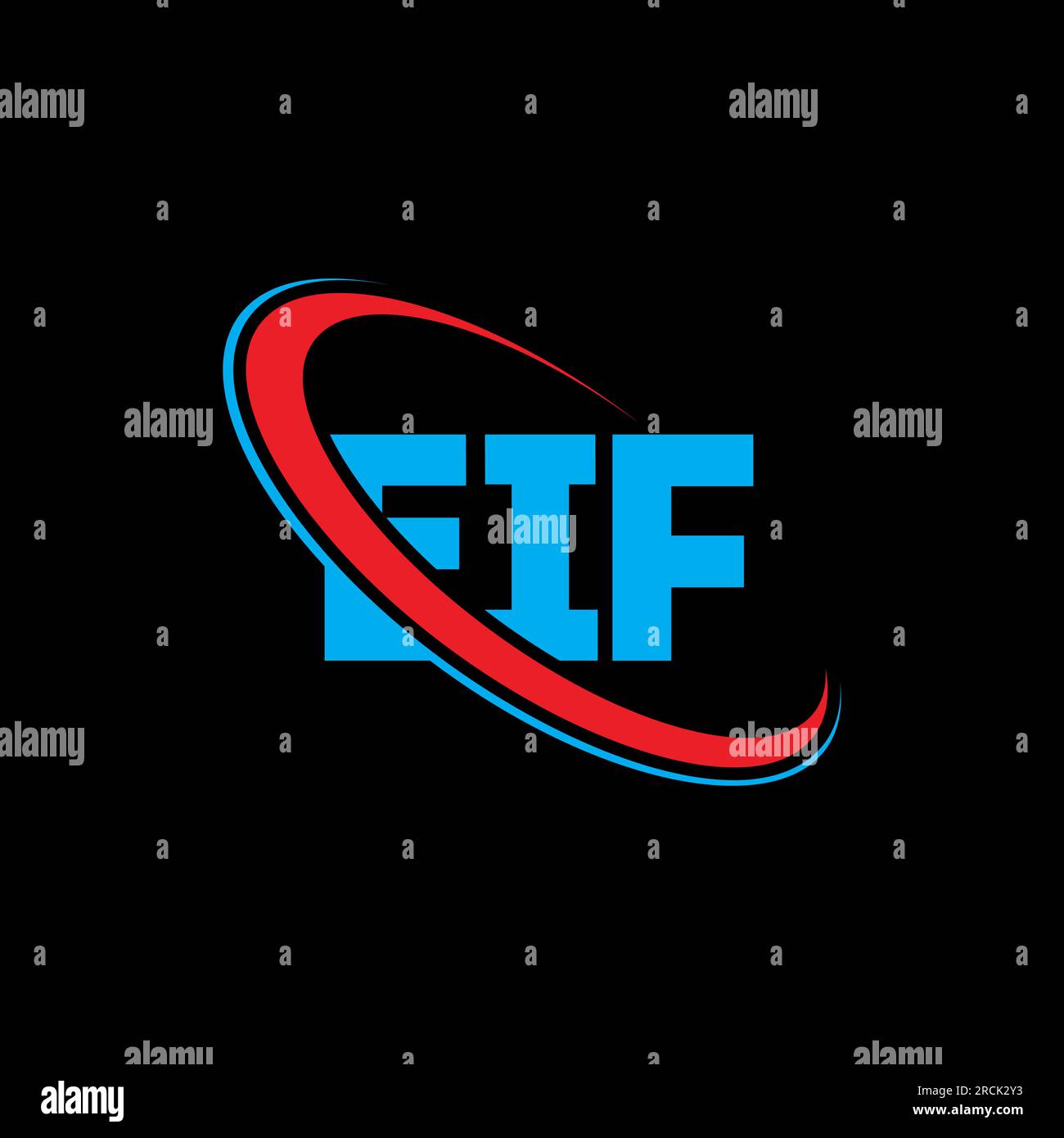 EIF logo. EIF letter. EIF letter logo design. Initials EIF logo linked ...