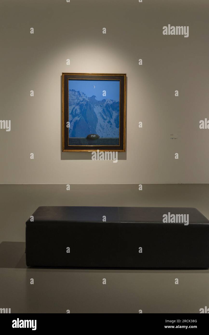 The Domaine of Arneheim painting by René Magritte, Magritte Museum ...