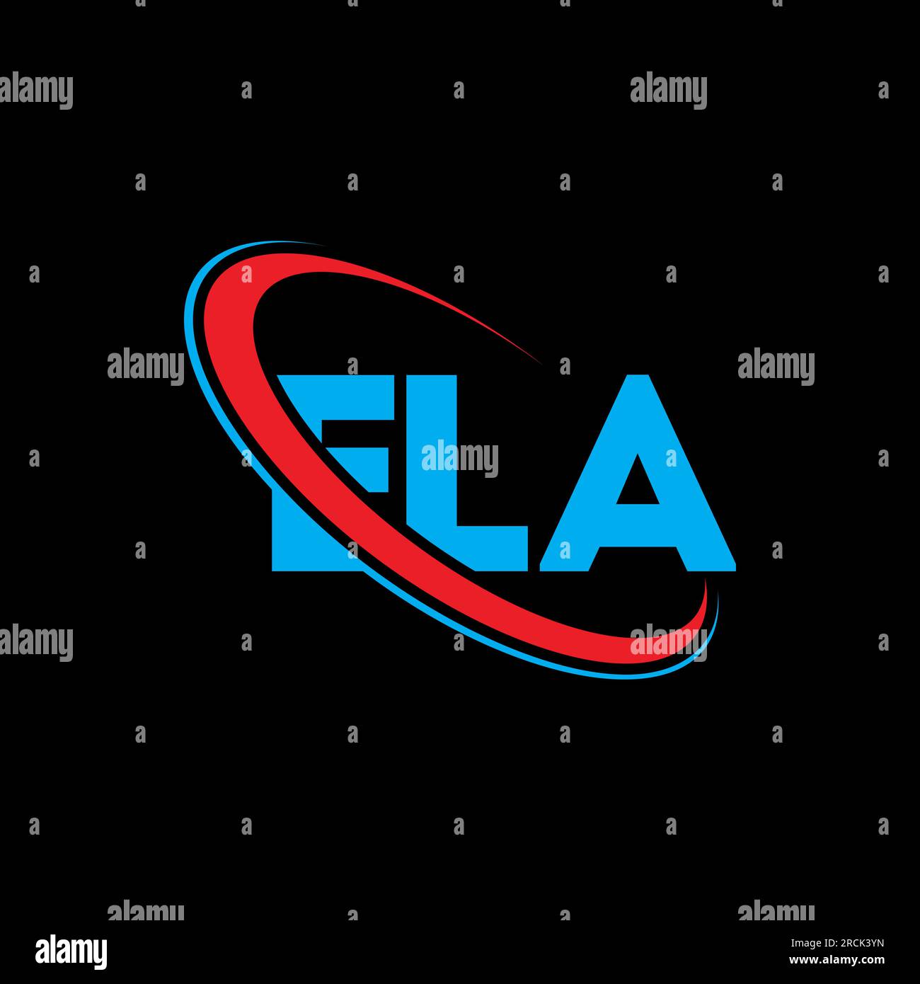 ELA logo. ELA letter. ELA letter logo design. Initials ELA logo linked ...