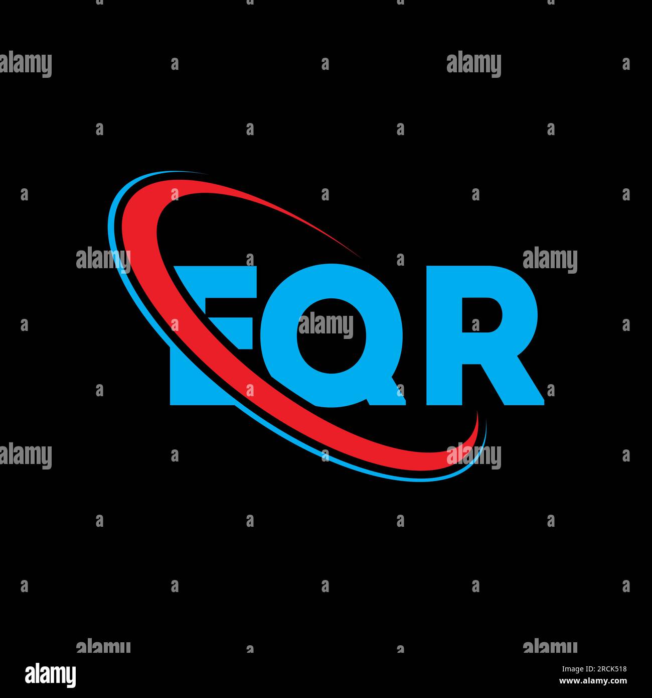 EQR logo. EQR letter. EQR letter logo design. Initials EQR logo linked ...