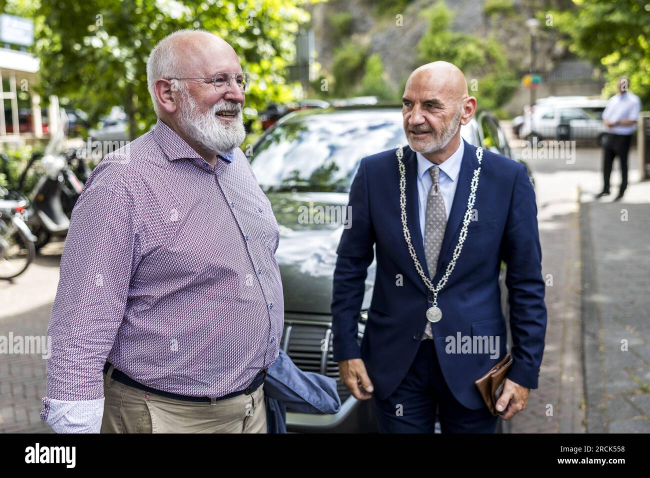 VALKENBURG - Vice-President Frans Timmermans of the European Commission ...