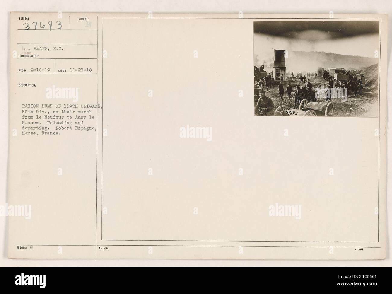 Brigade and ration dump hi-res stock photography and images - Alamy