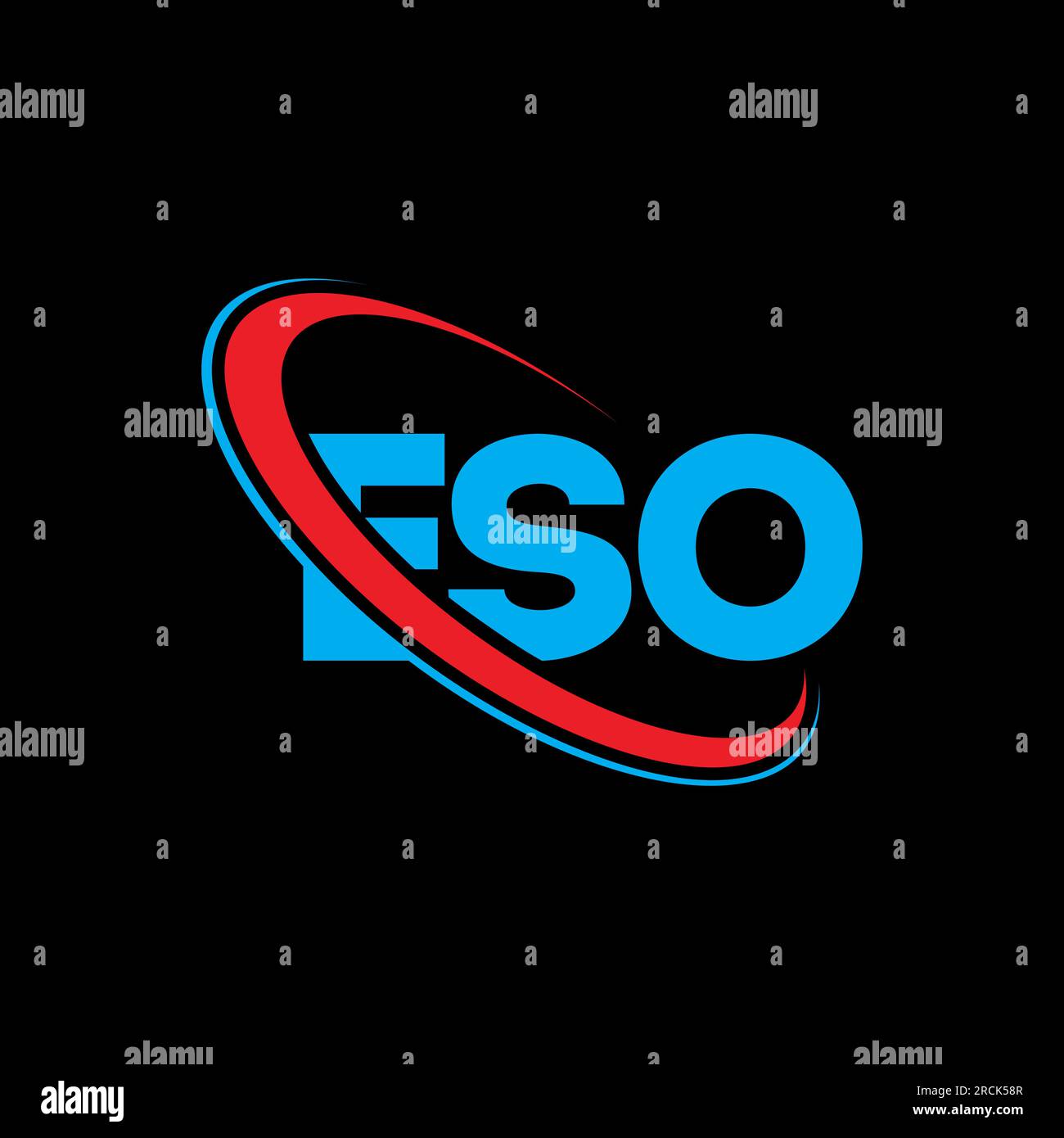 ESO logo. ESO letter. ESO letter logo design. Initials ESO logo linked ...