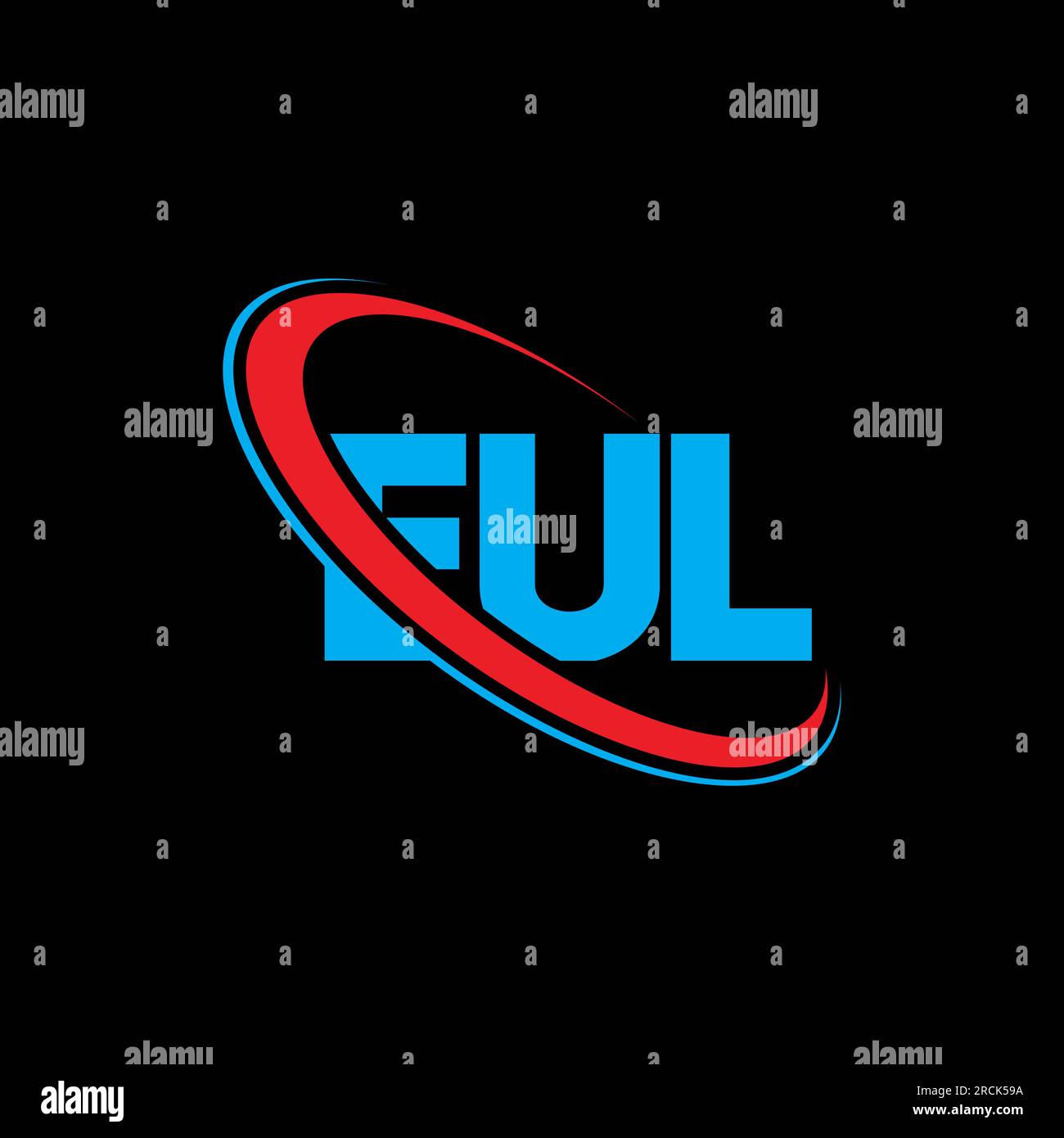 EUL logo. EUL letter. EUL letter logo design. Initials EUL logo linked ...