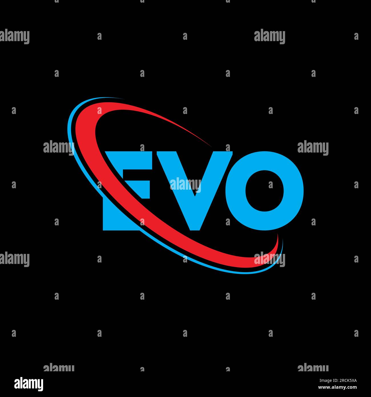 EVO logo. EVO letter. EVO letter logo design. Initials EVO logo linked ...