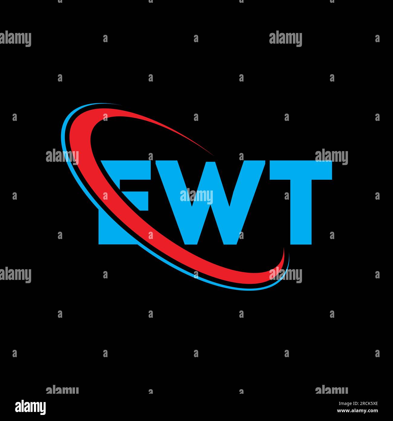 EWT logo. EWT letter. EWT letter logo design. Initials EWT logo linked ...