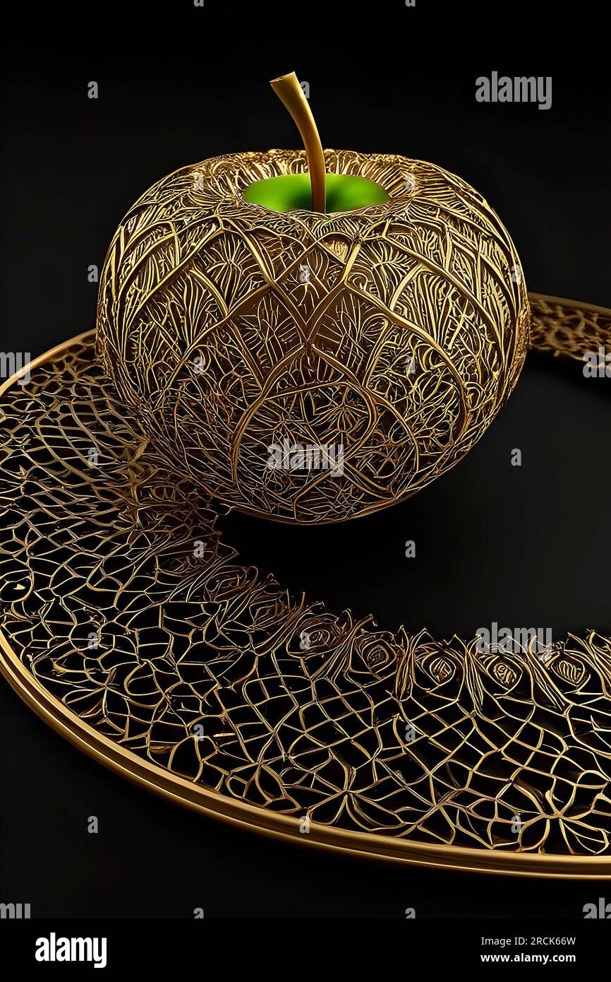 Golden apple images hi-res stock photography and images - Alamy