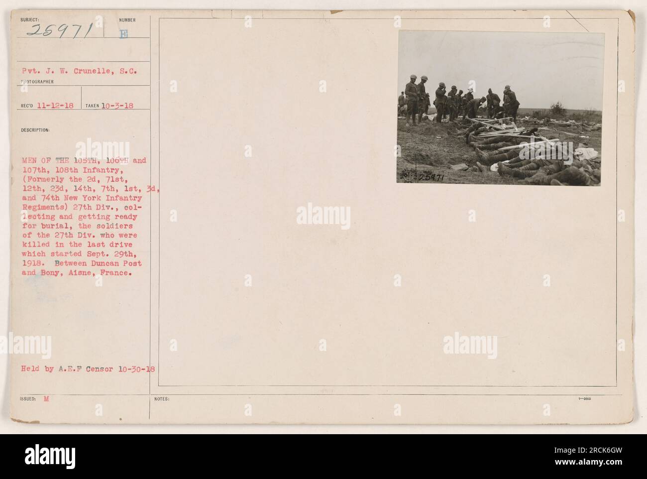 105th infantry hi-res stock photography and images - Alamy