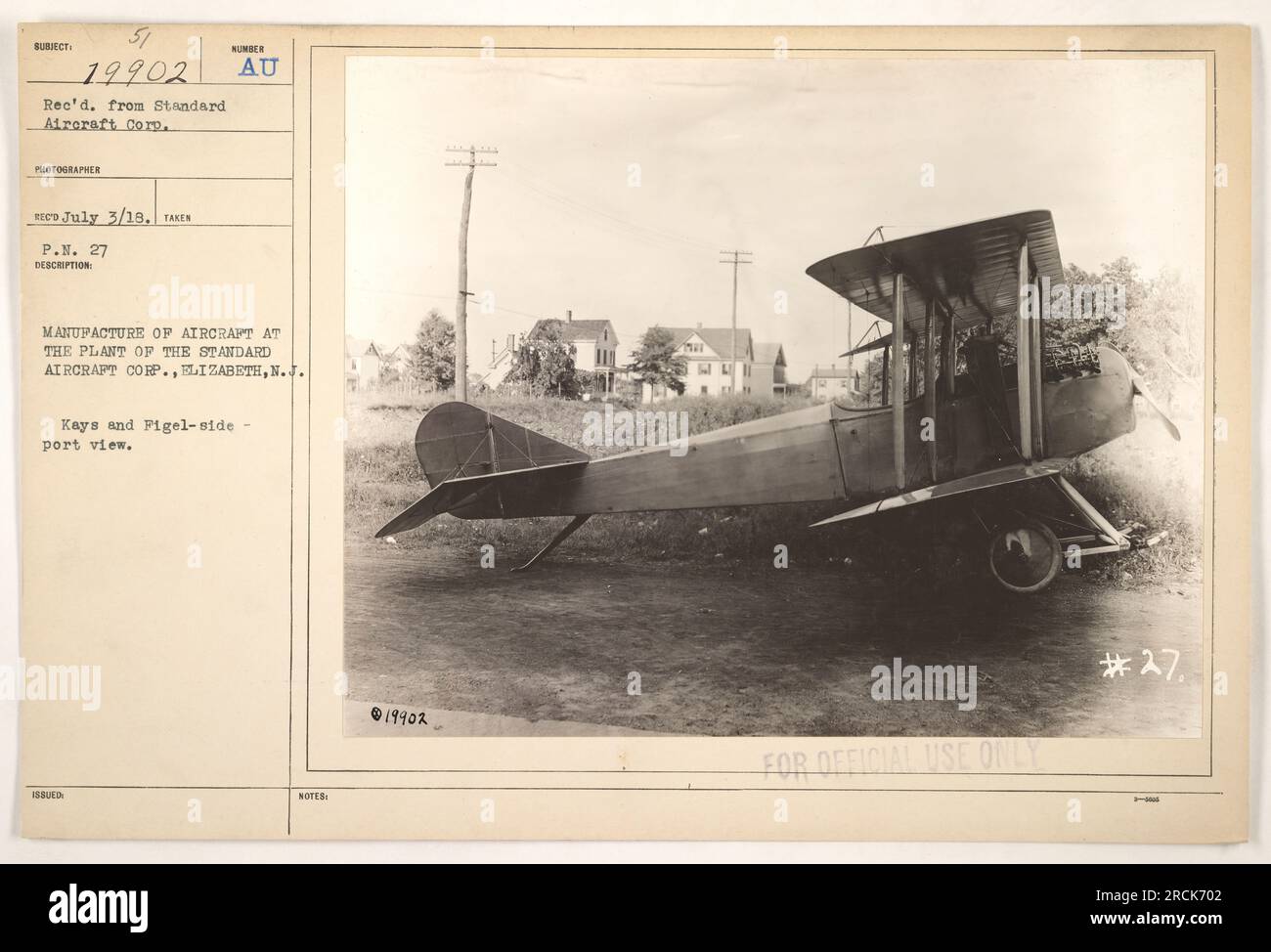 Standard aircraft corp plant hi-res stock photography and images - Alamy