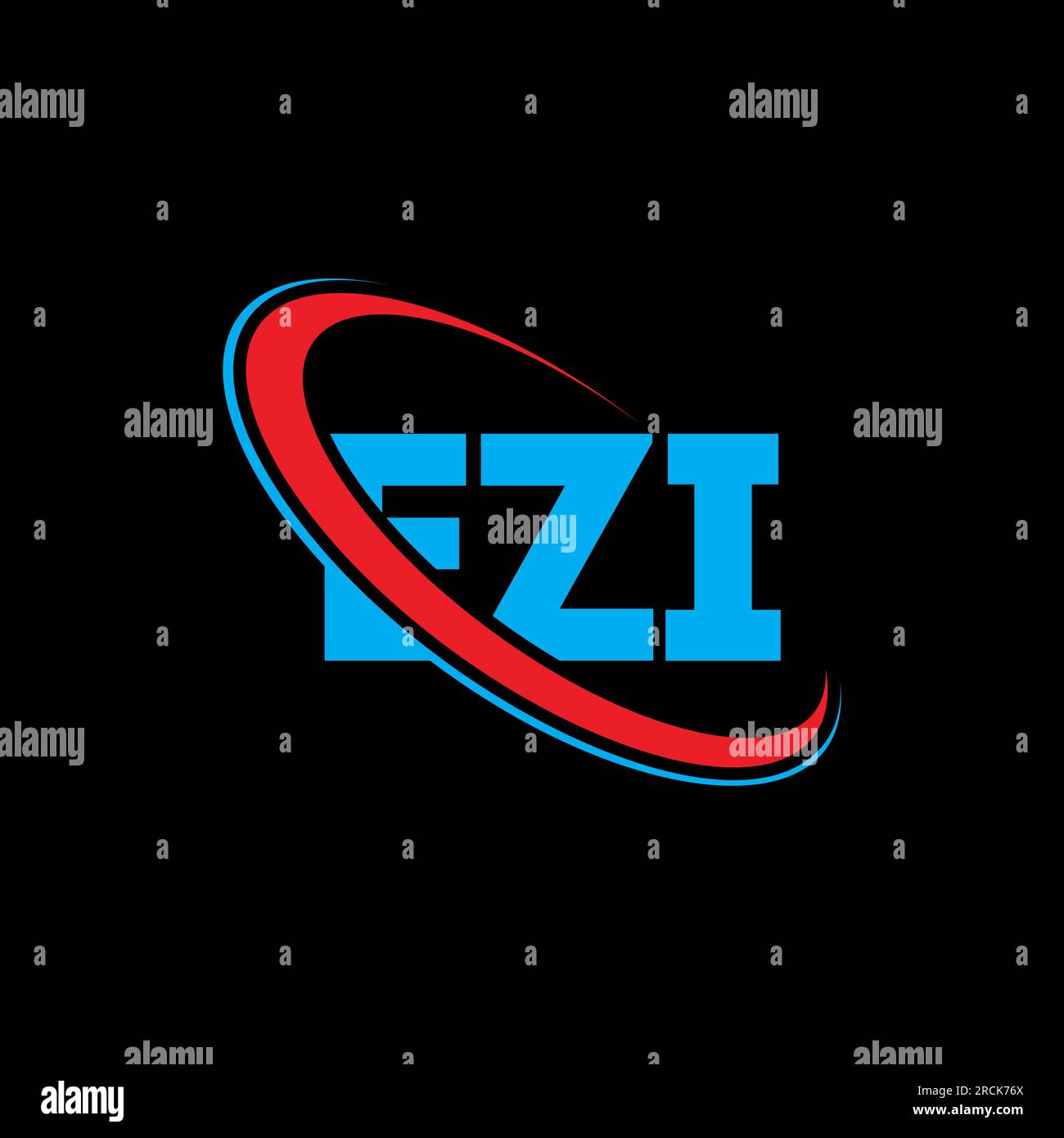 EZI logo. EZI letter. EZI letter logo design. Initials EZI logo linked with circle and uppercase ...