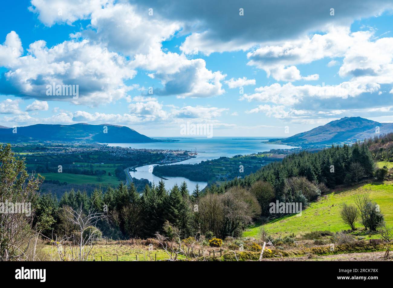 Ireland birds eye view hi-res stock photography and images - Alamy