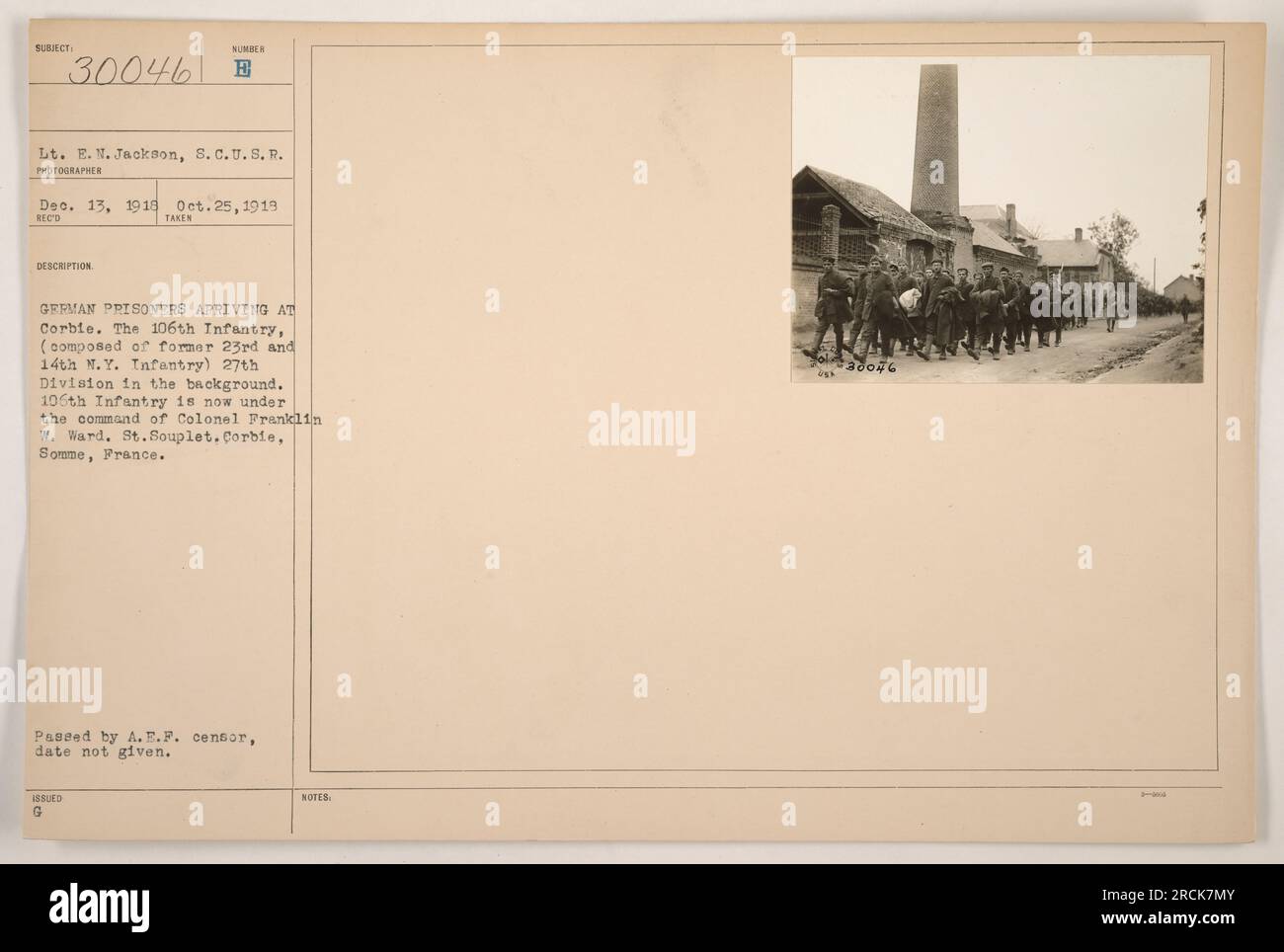 Colonel franklin w ward hi-res stock photography and images - Alamy