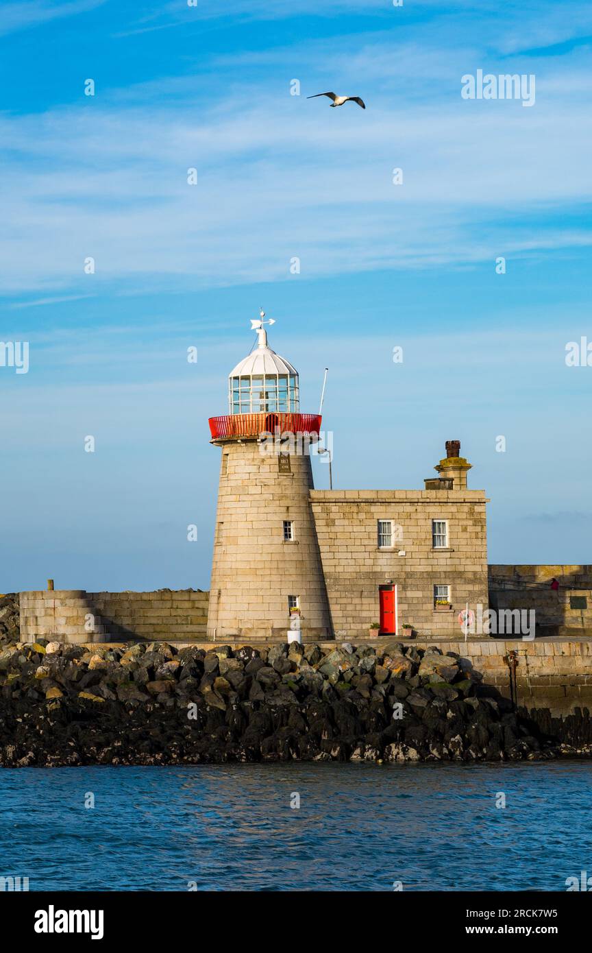 Brick Lighthouse, Howth, Dublin, Ireland Stock Photo - Alamy
