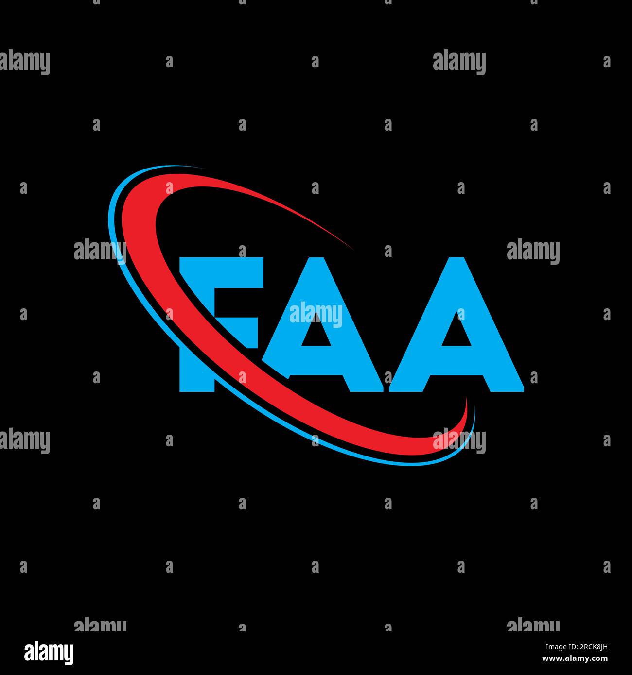 FAA logo. FAA letter. FAA letter logo design. Initials FAA logo linked ...