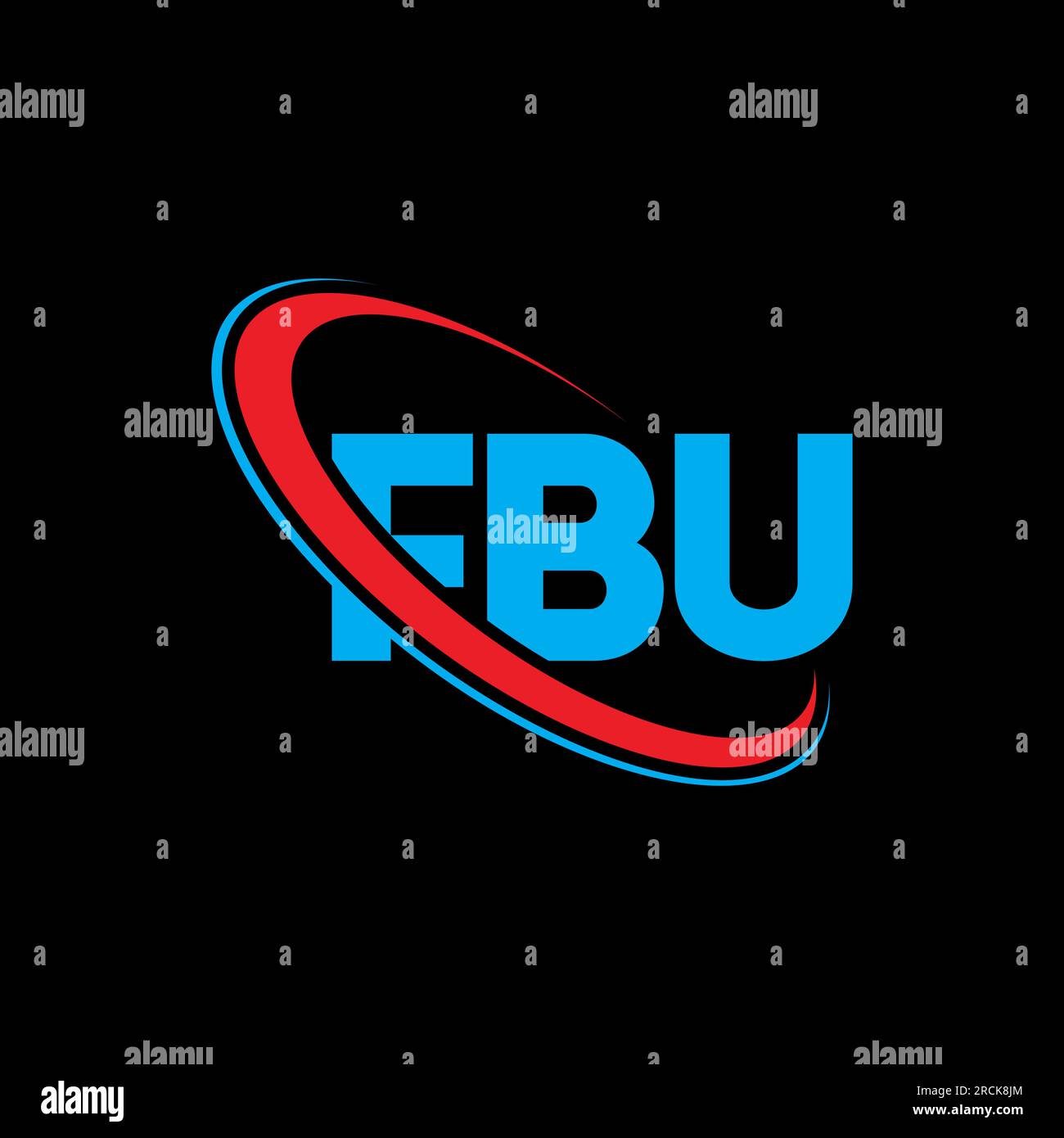 FBU logo. FBU letter. FBU letter logo design. Initials FBU logo linked ...
