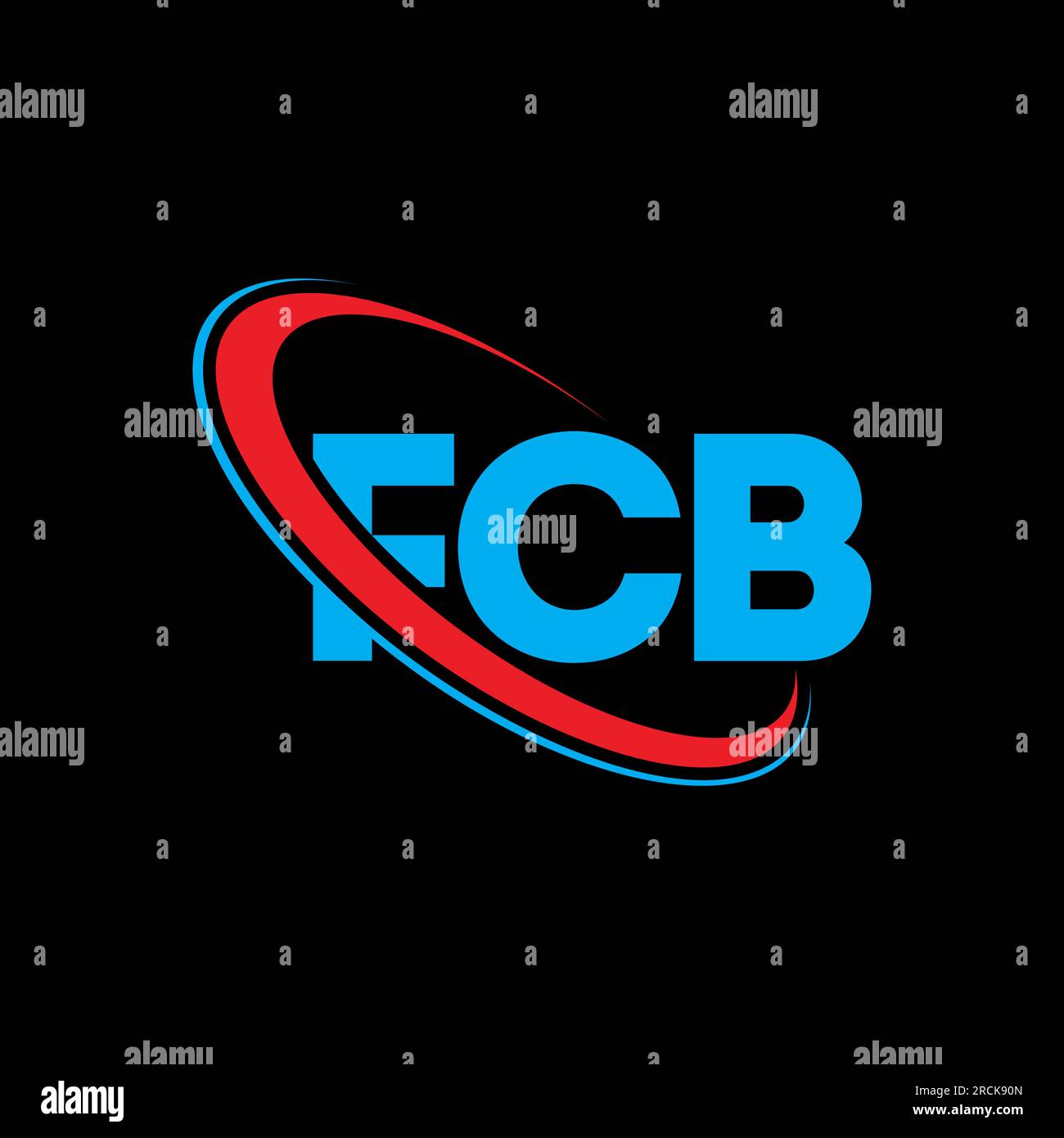 FCB logo. FCB letter. FCB letter logo design. Initials FCB logo linked ...