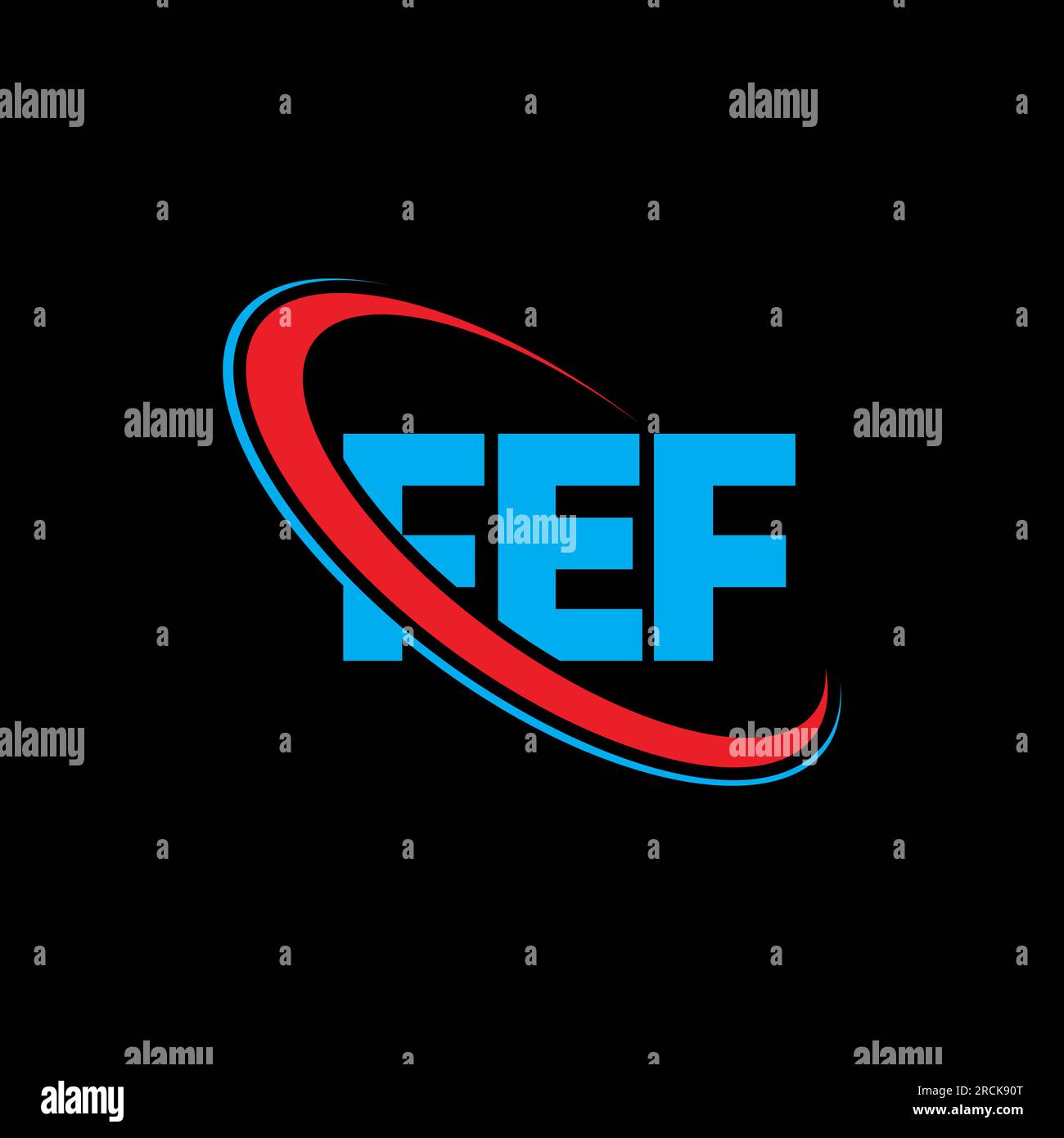 FEF logo. FEF letter. FEF letter logo design. Initials FEF logo linked ...
