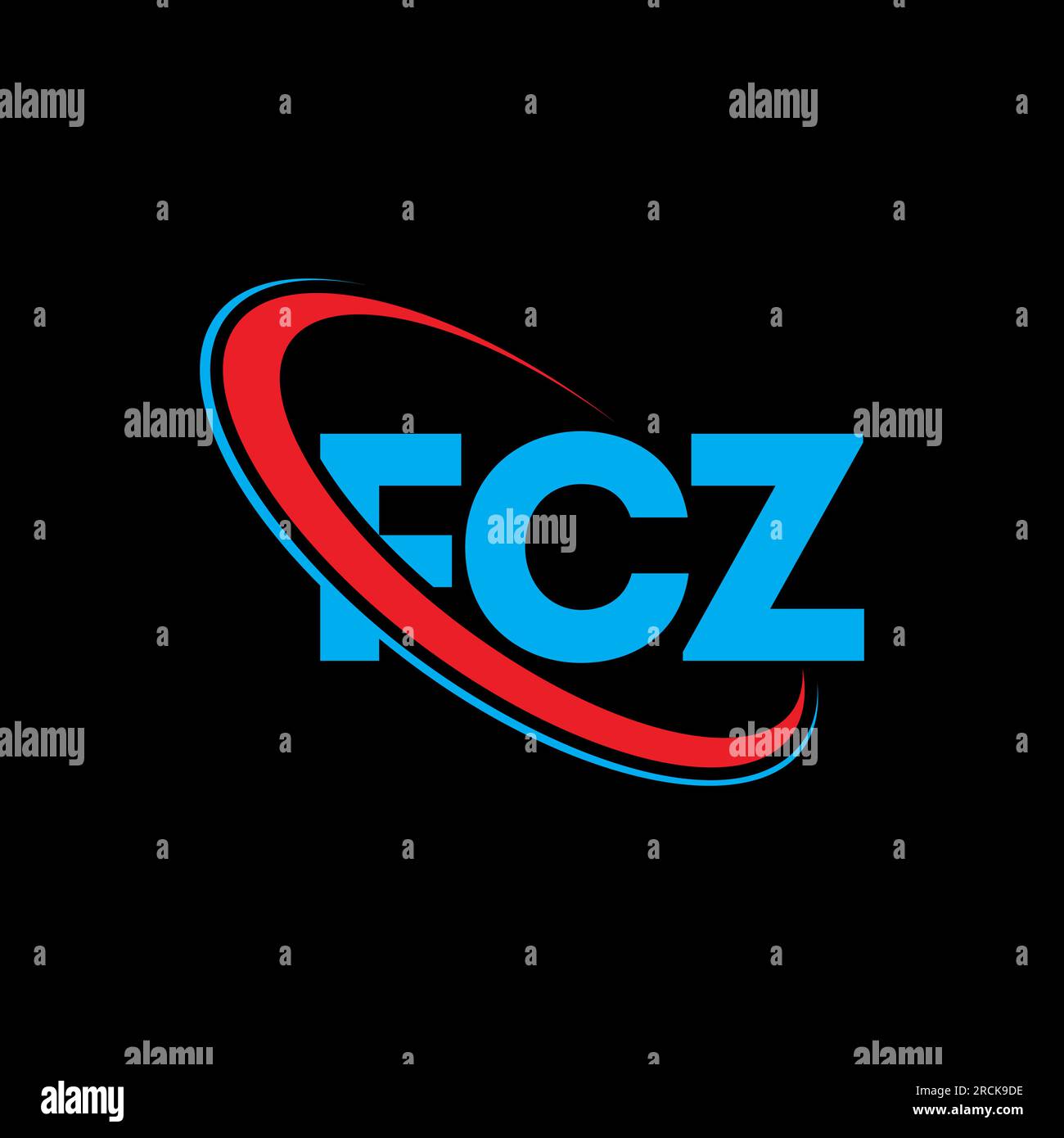 FCZ logo. FCZ letter. FCZ letter logo design. Initials FCZ logo linked ...