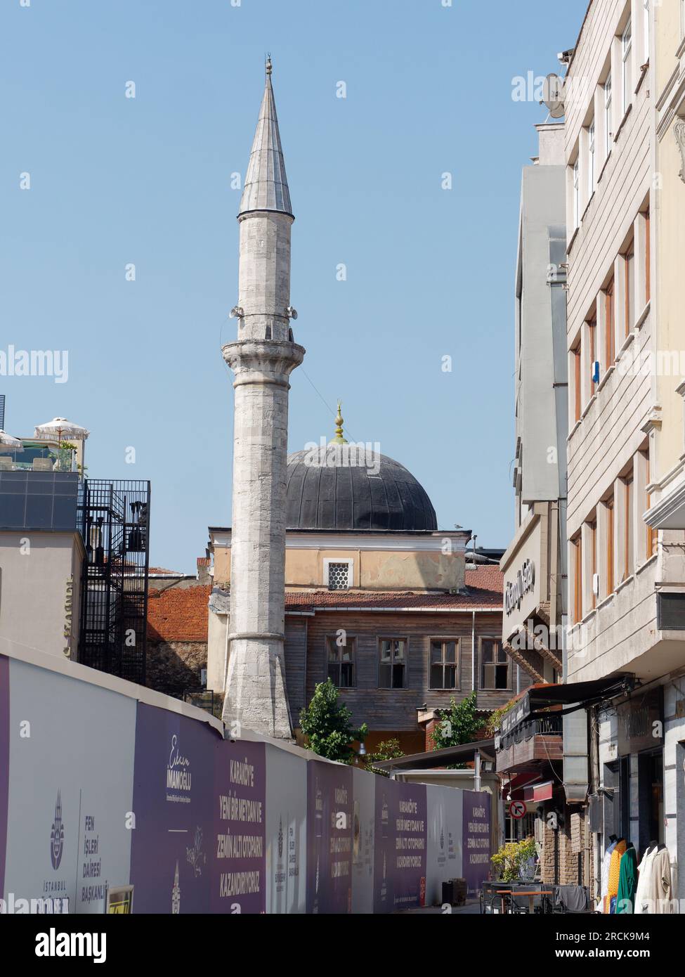 Small and simple Mosque in the Karakoy neighbourhood of Istanbul ...