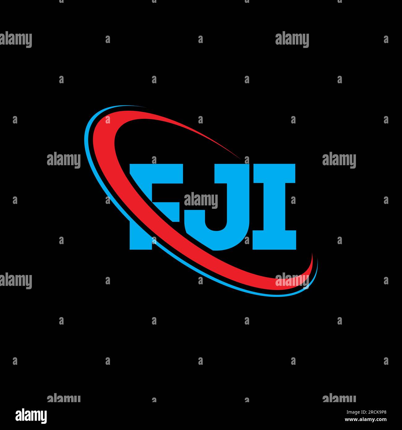FJI logo. FJI letter. FJI letter logo design. Initials FJI logo linked ...